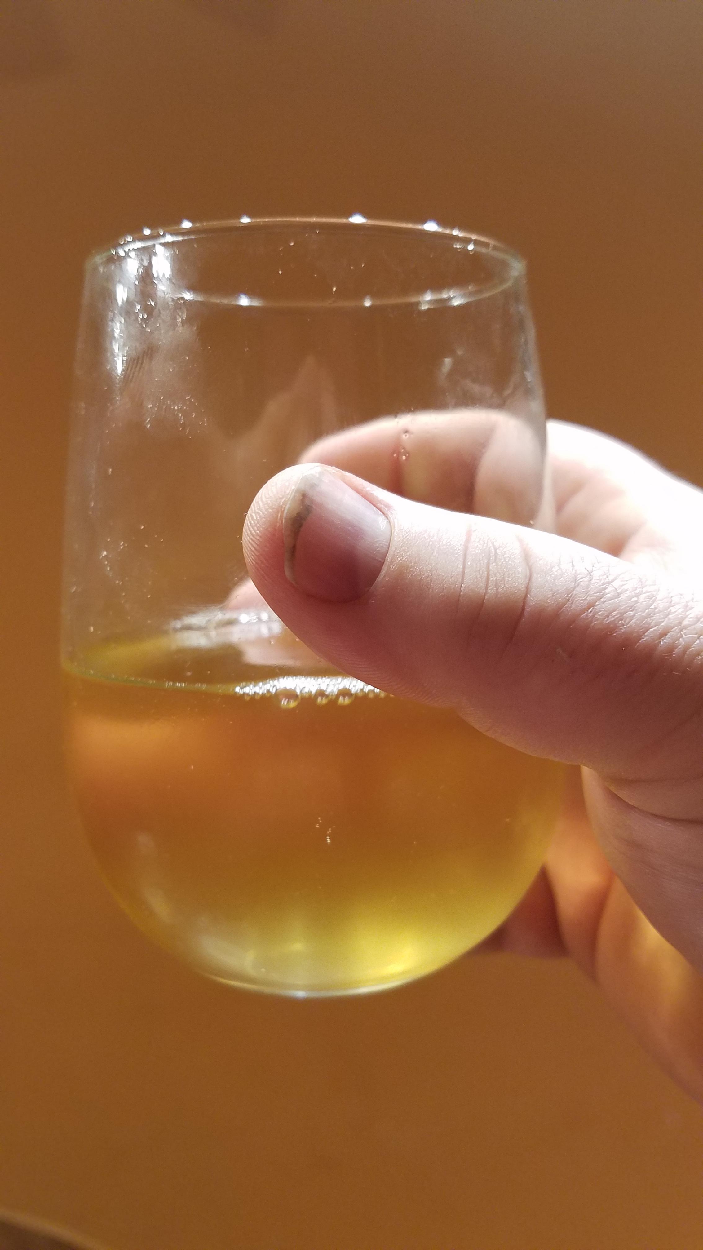 Morespur mcintosh and local crabapple cider. Similar to a very full bodied white wine. | Scrolller