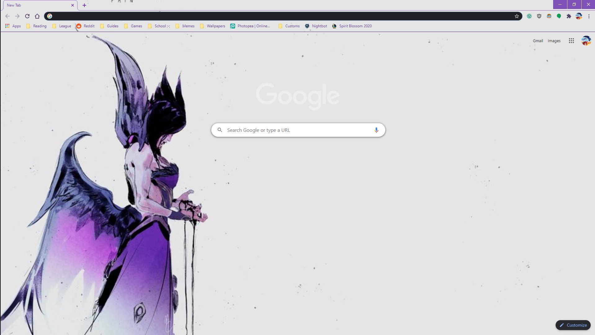 Morgana Chrome Theme | Scrolller