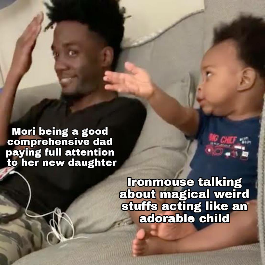 Mori and Ironmouse collab in a nutshell, so adorable | Scrolller