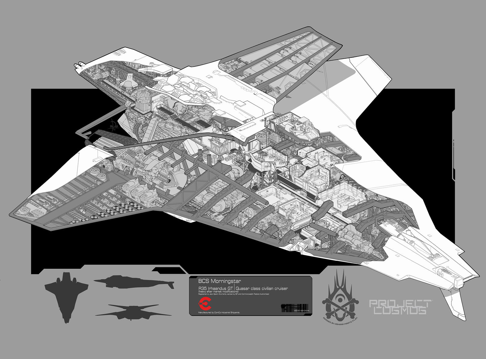 Morningstar Cross Section by tovette | Scrolller
