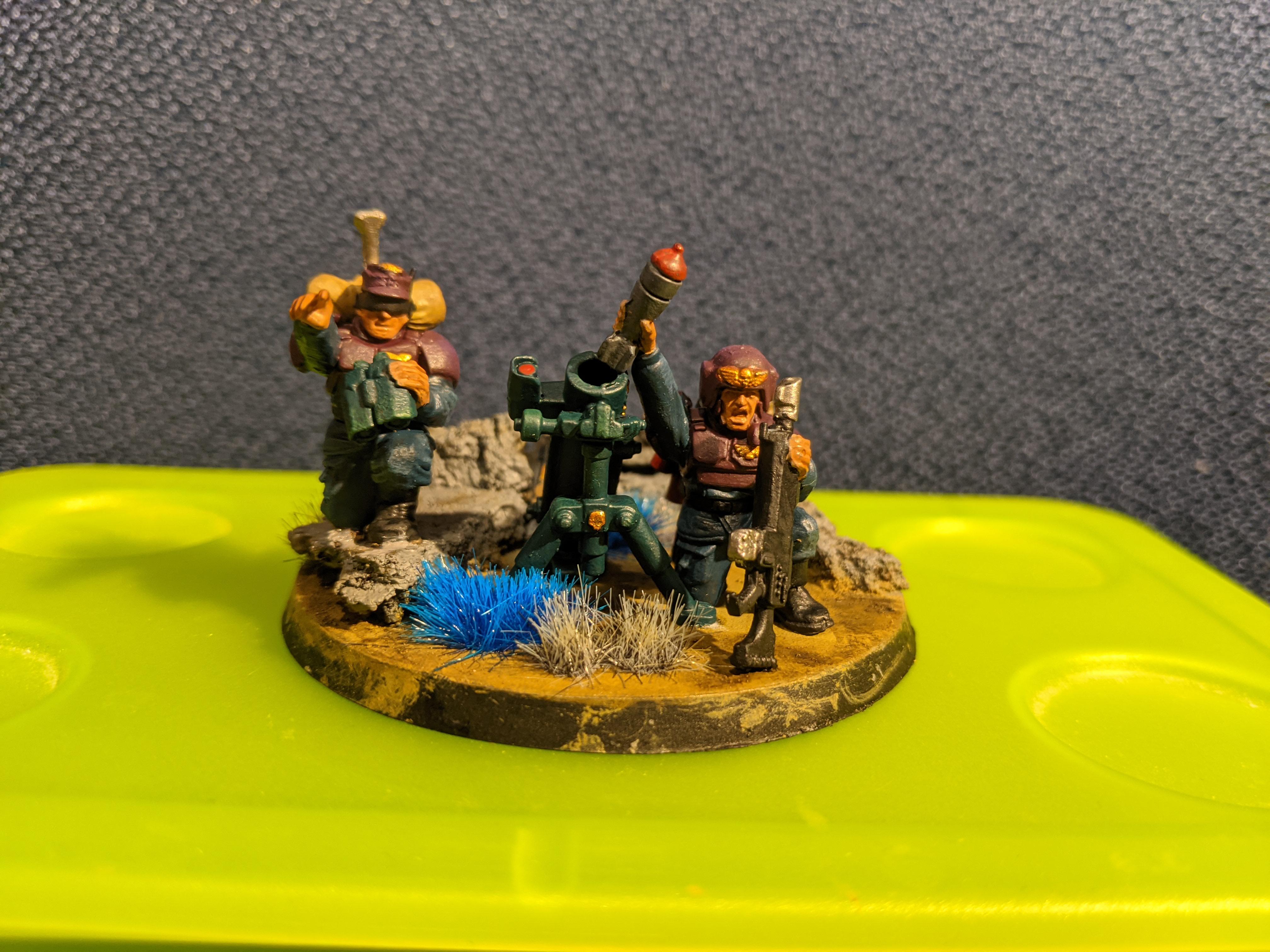 Mortar Team. My first heavy weapons team! | Scrolller