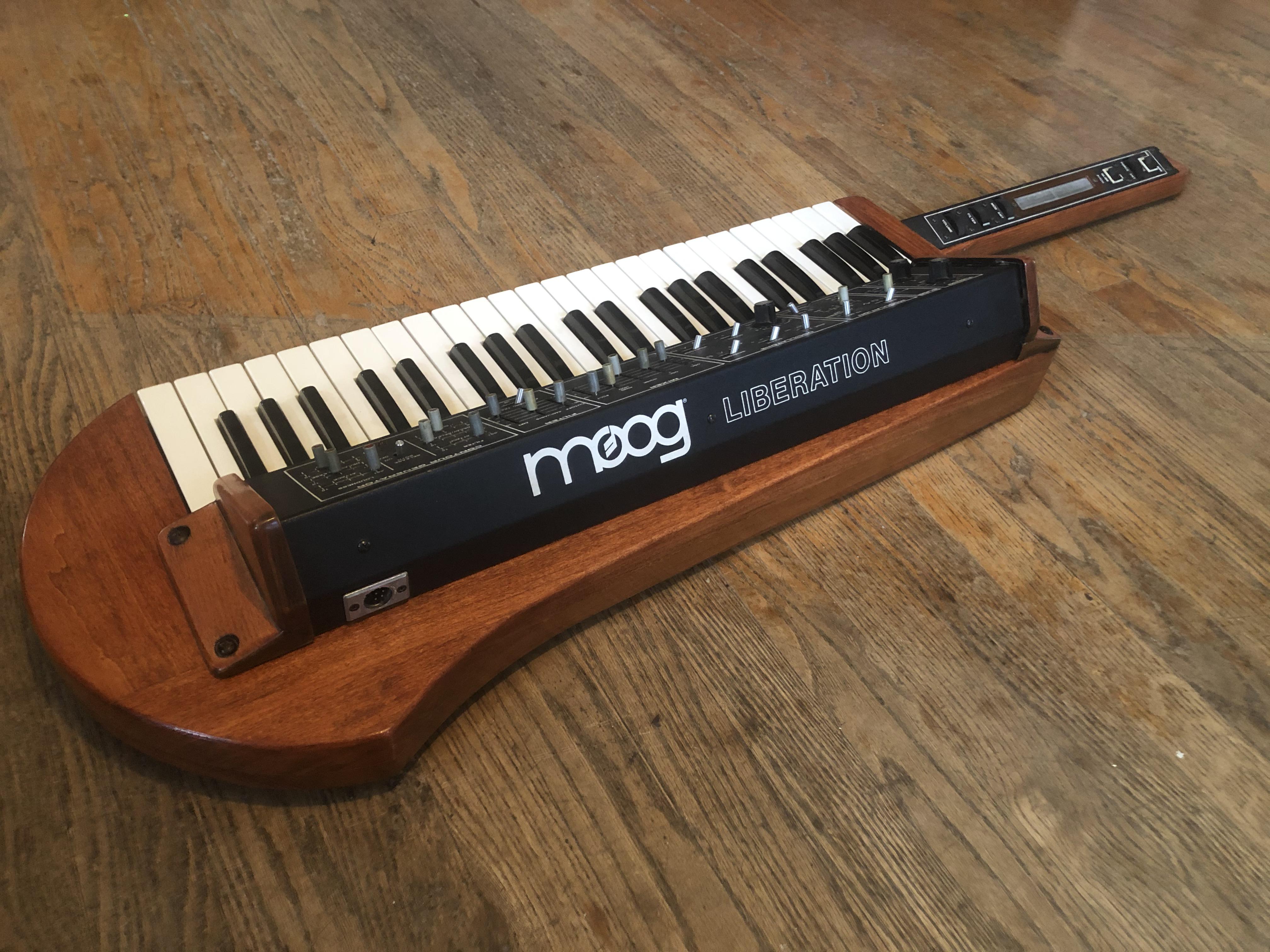 Mostly almost done, restored Moog Liberation. | Scrolller