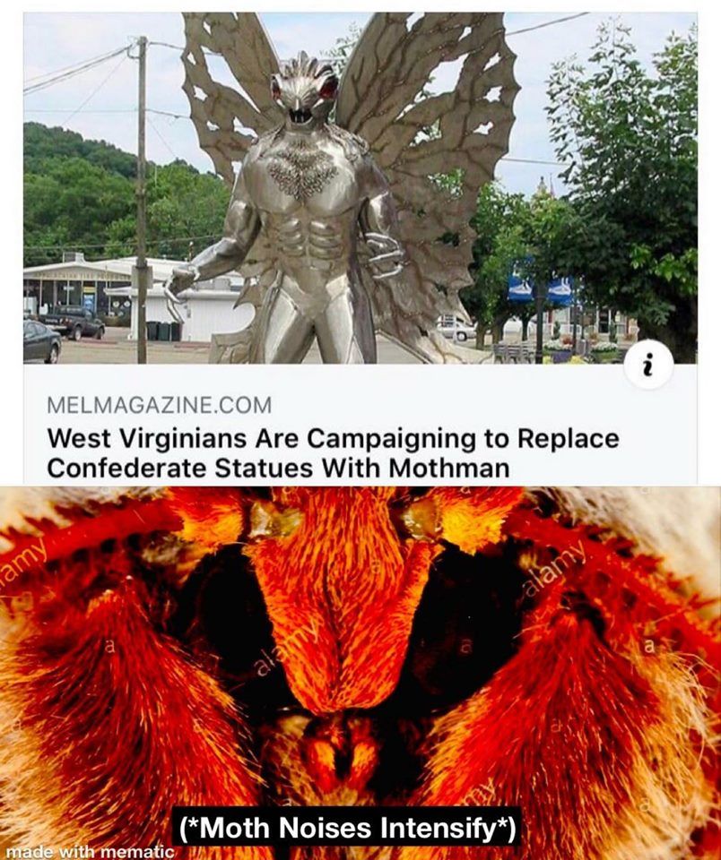 Mothman cometh! | Scrolller
