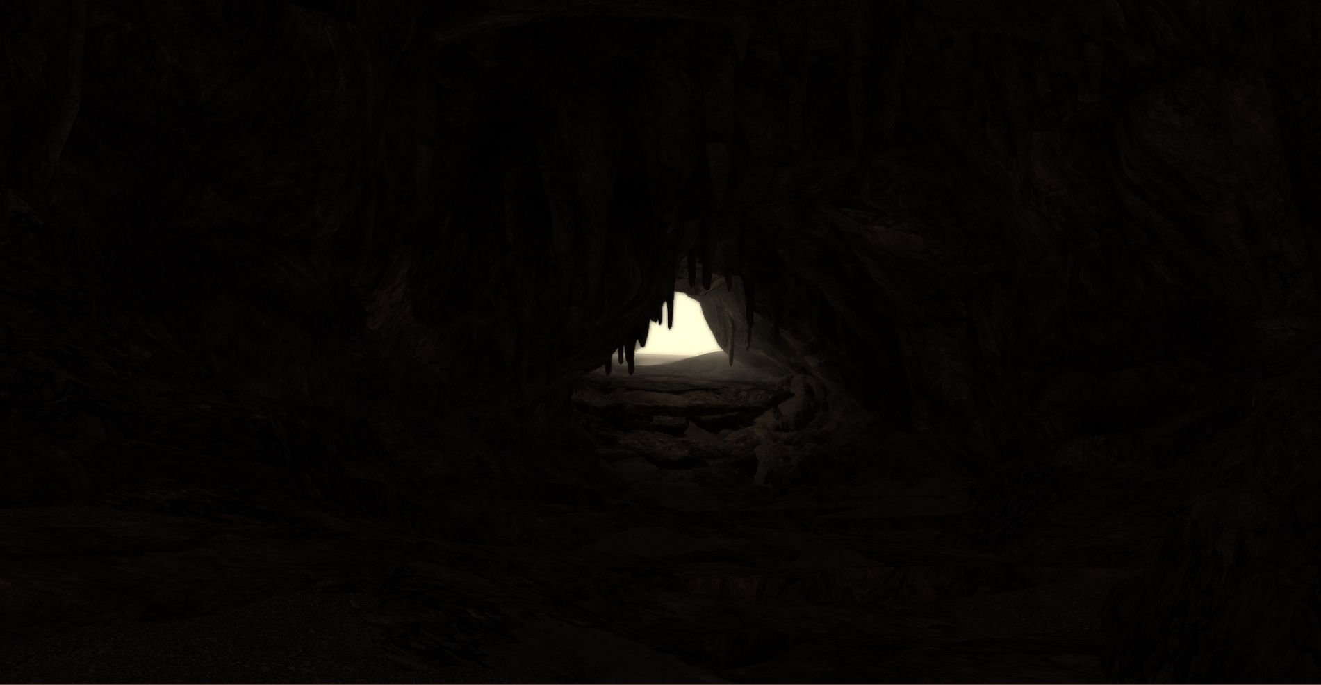 Mount Kand cavern entrance, by Jangøsan | Scrolller