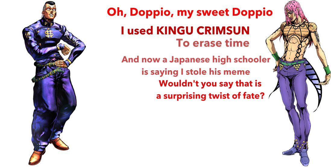 Move over, Oi Josuke, there is a new king in town | Scrolller