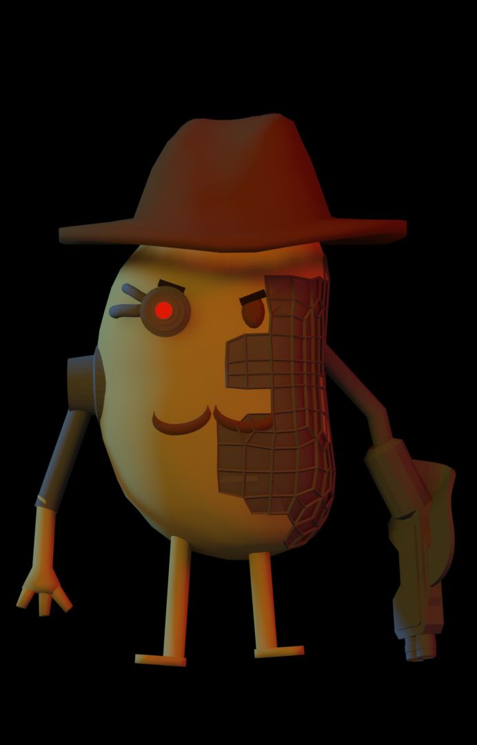 Mr P Cyborg Render Remake | Scrolller