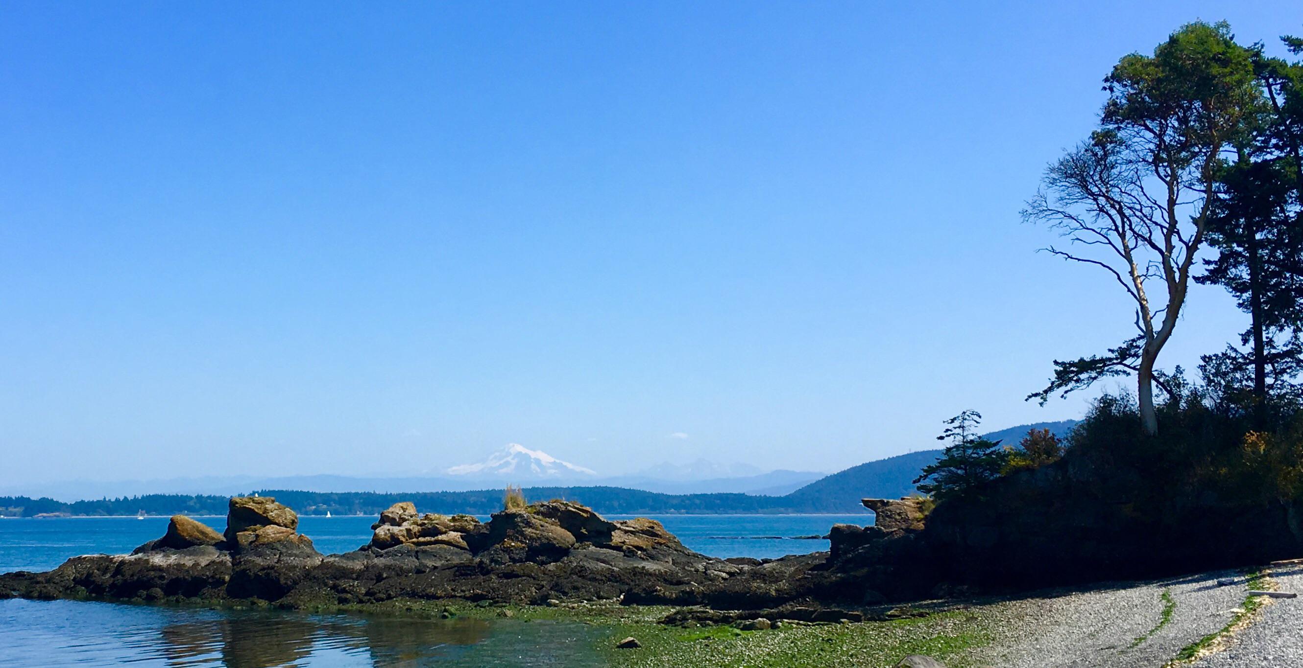 Mt Baker from San Juan Islands | Scrolller