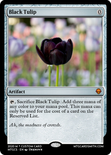 [MTGF] Black Tulip | Scrolller