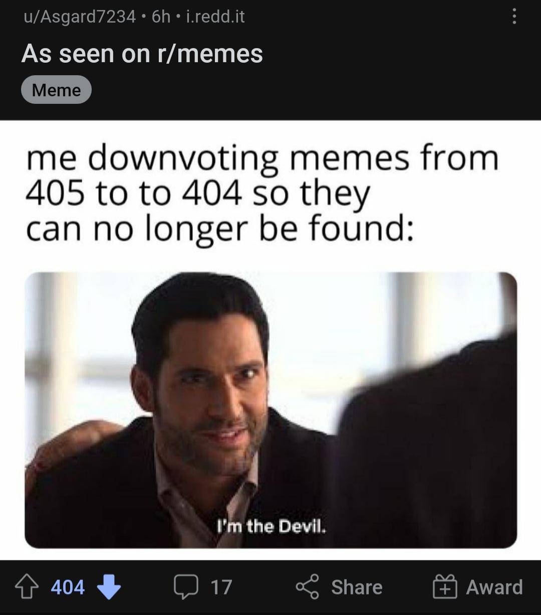 Muhahahahaaa. I'm the devil | Scrolller