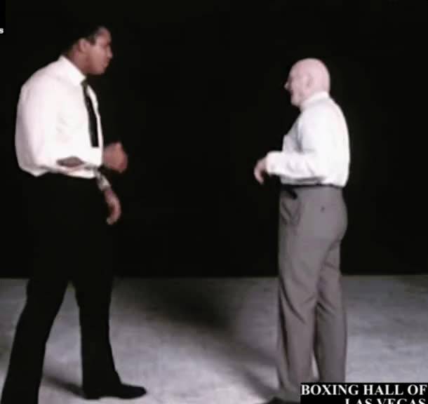 Two legends of boxing, Muhammad Ali and Cus D'amato discuss boxing styles | Scrolller