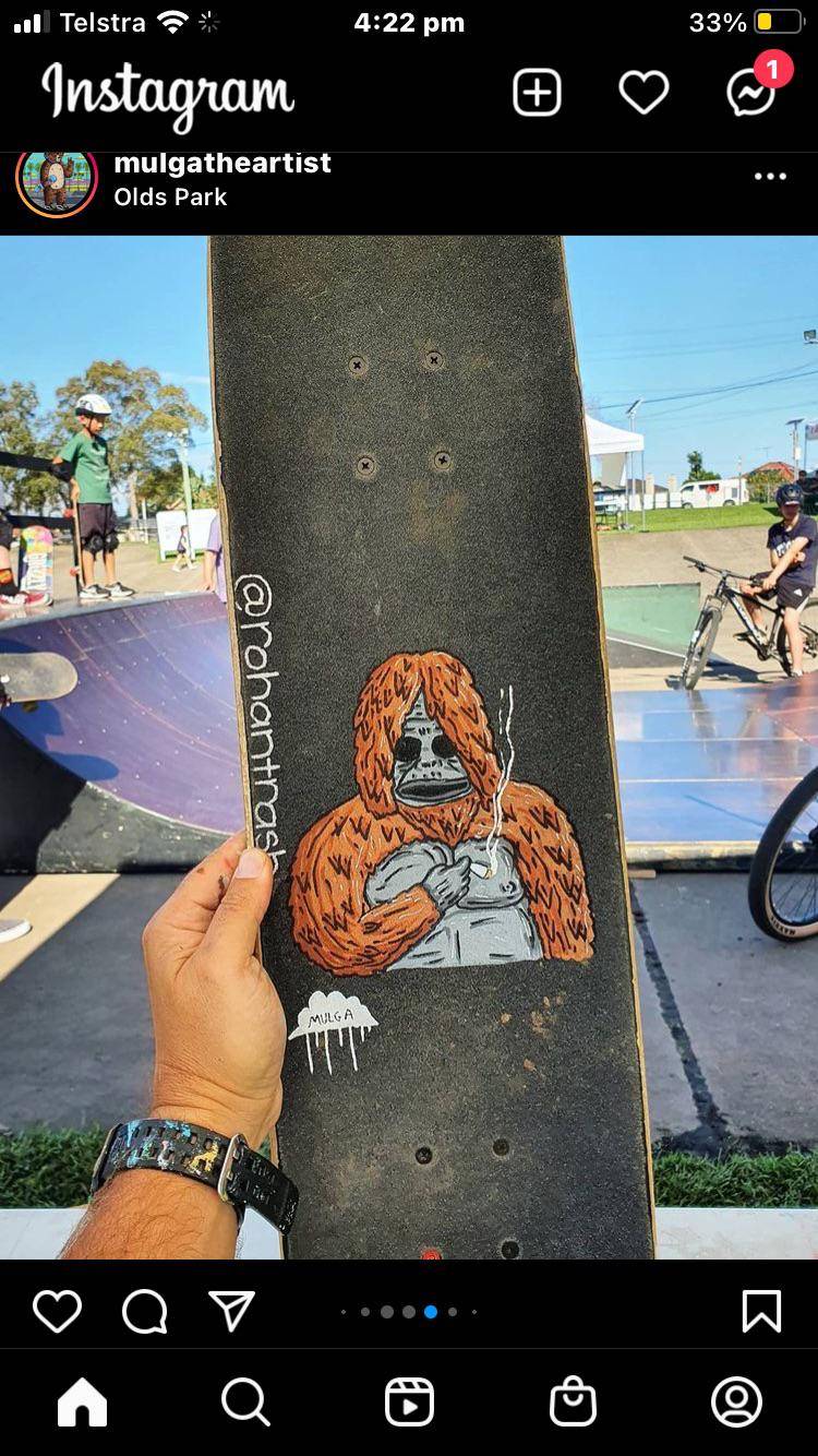 Mulga the artist did a painting of our boy | Scrolller