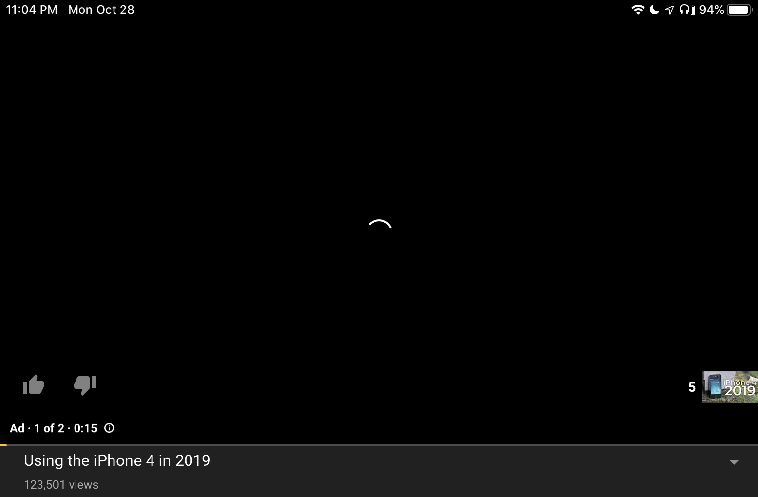 Multiple ads... buffering... on 400Mbps WiFi. | Scrolller
