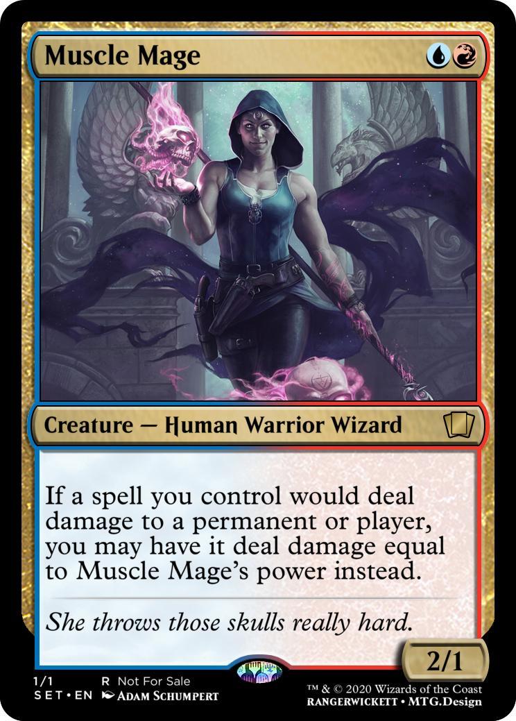 Muscle Mage | Scrolller