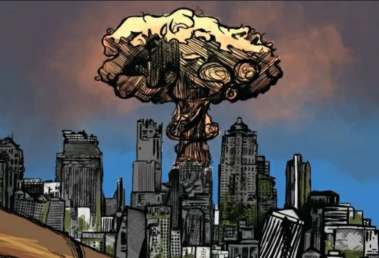 Mushroom cloud digital art | Scrolller