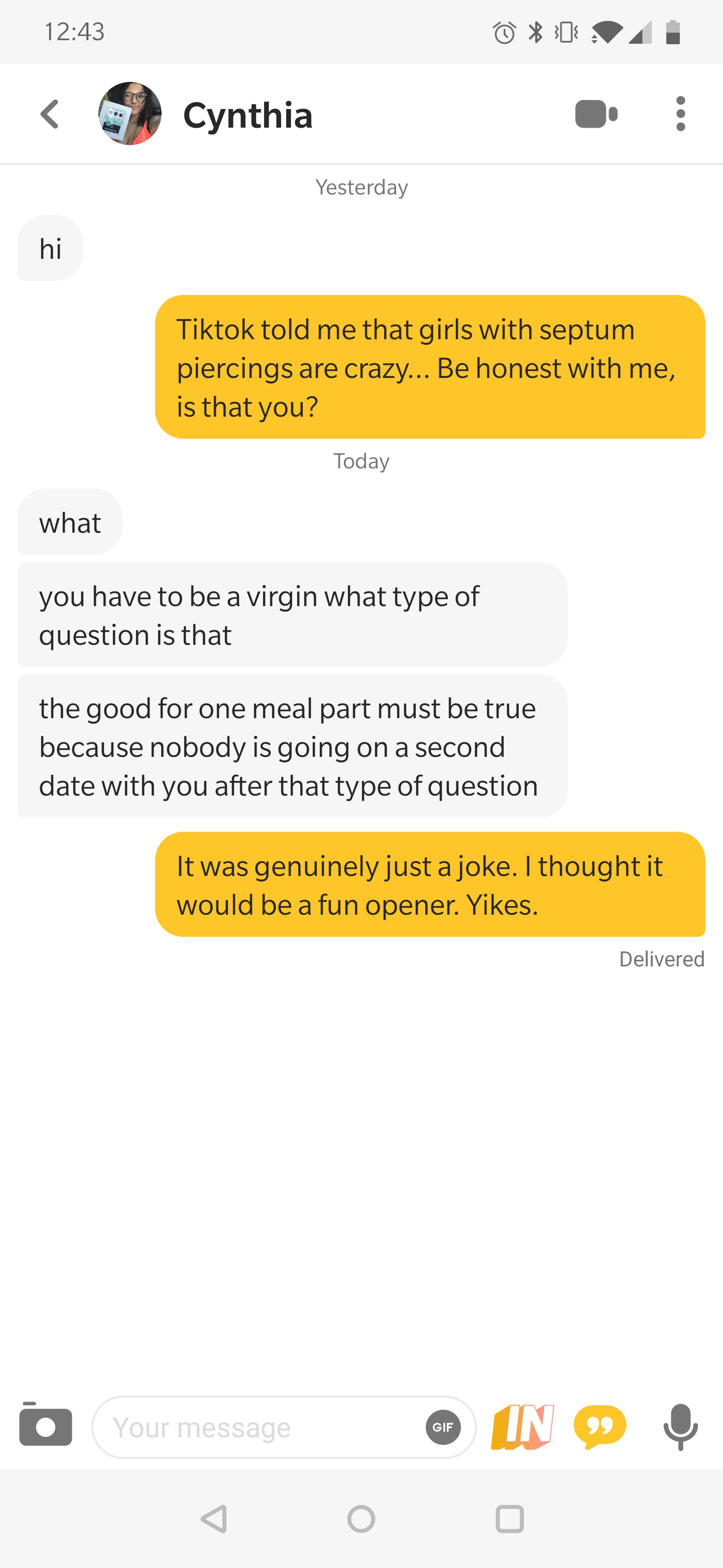 Must Be A Virgin Scrolller
