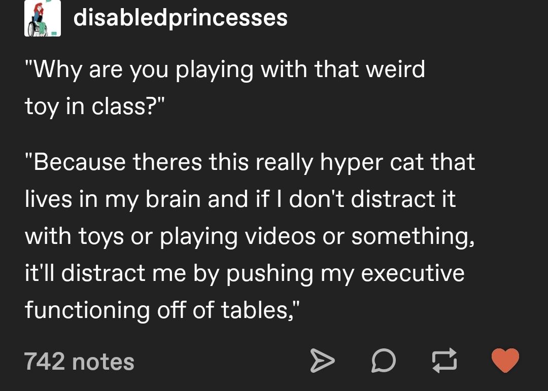 Adhd portrayal on tumblr | Scrolller