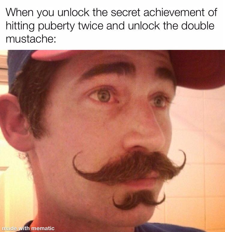 Mustache man | Scrolller