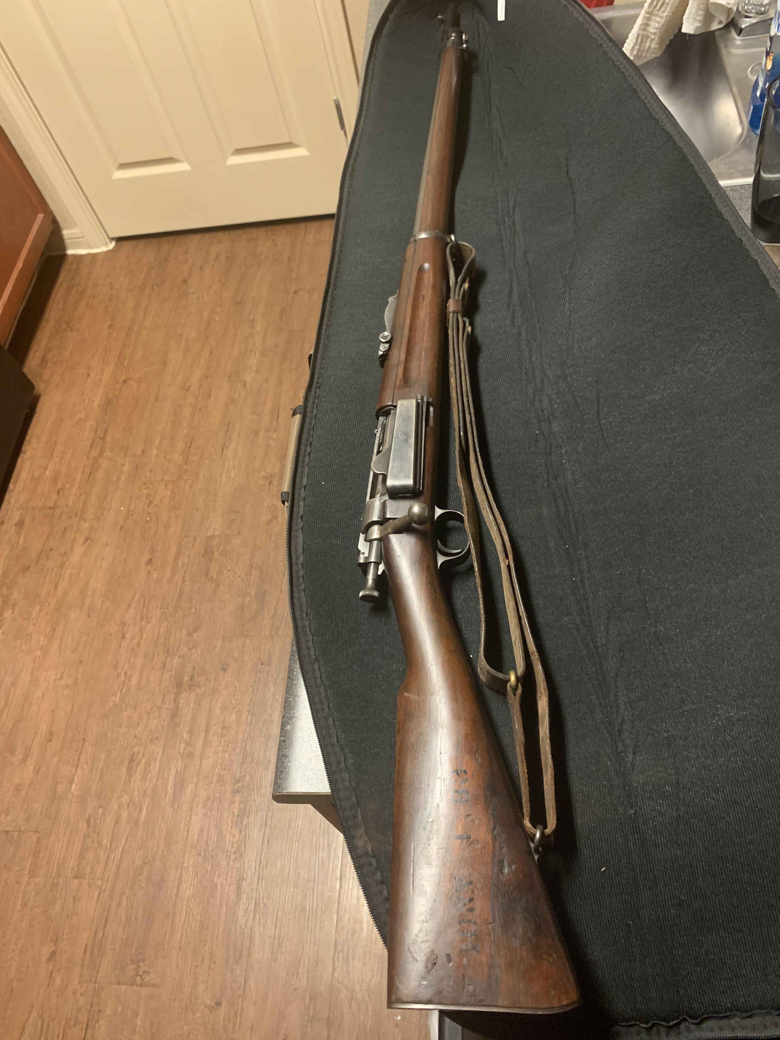 My 1898 Springfield Armory Krag Jorgensen manufactured in 1899 | Scrolller