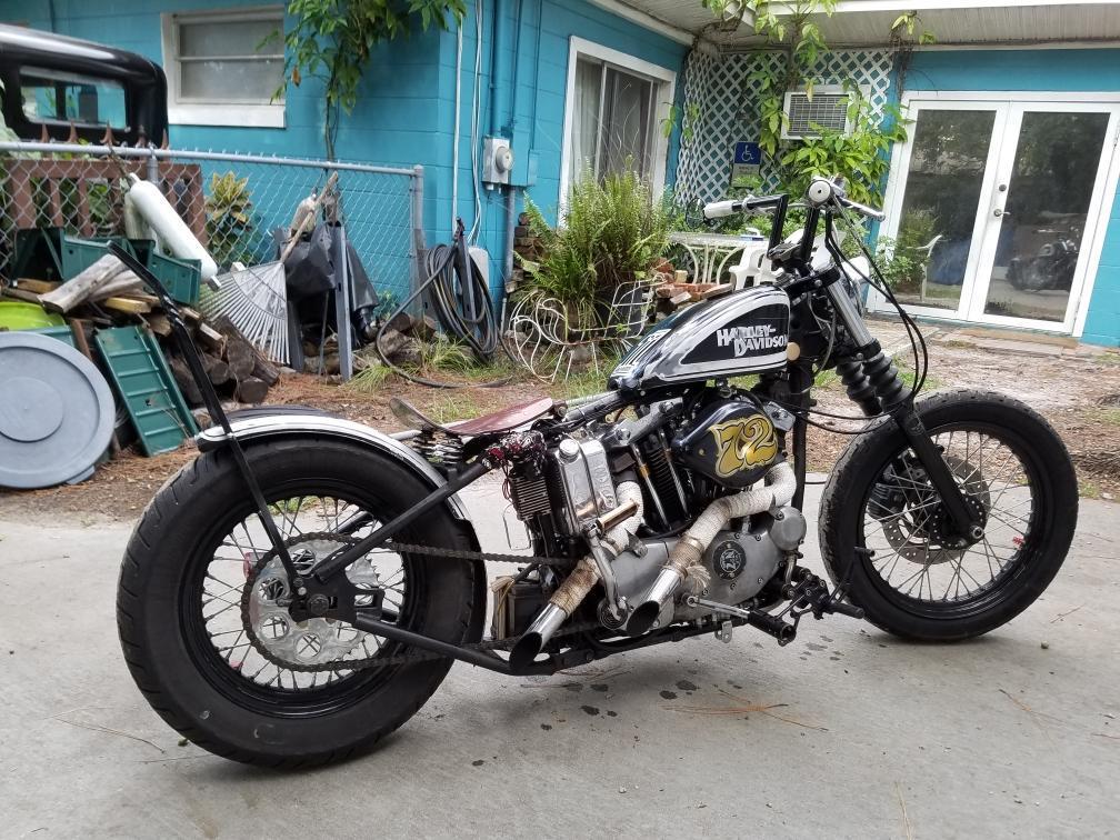 My 72' HD XLCH ironhead | Scrolller