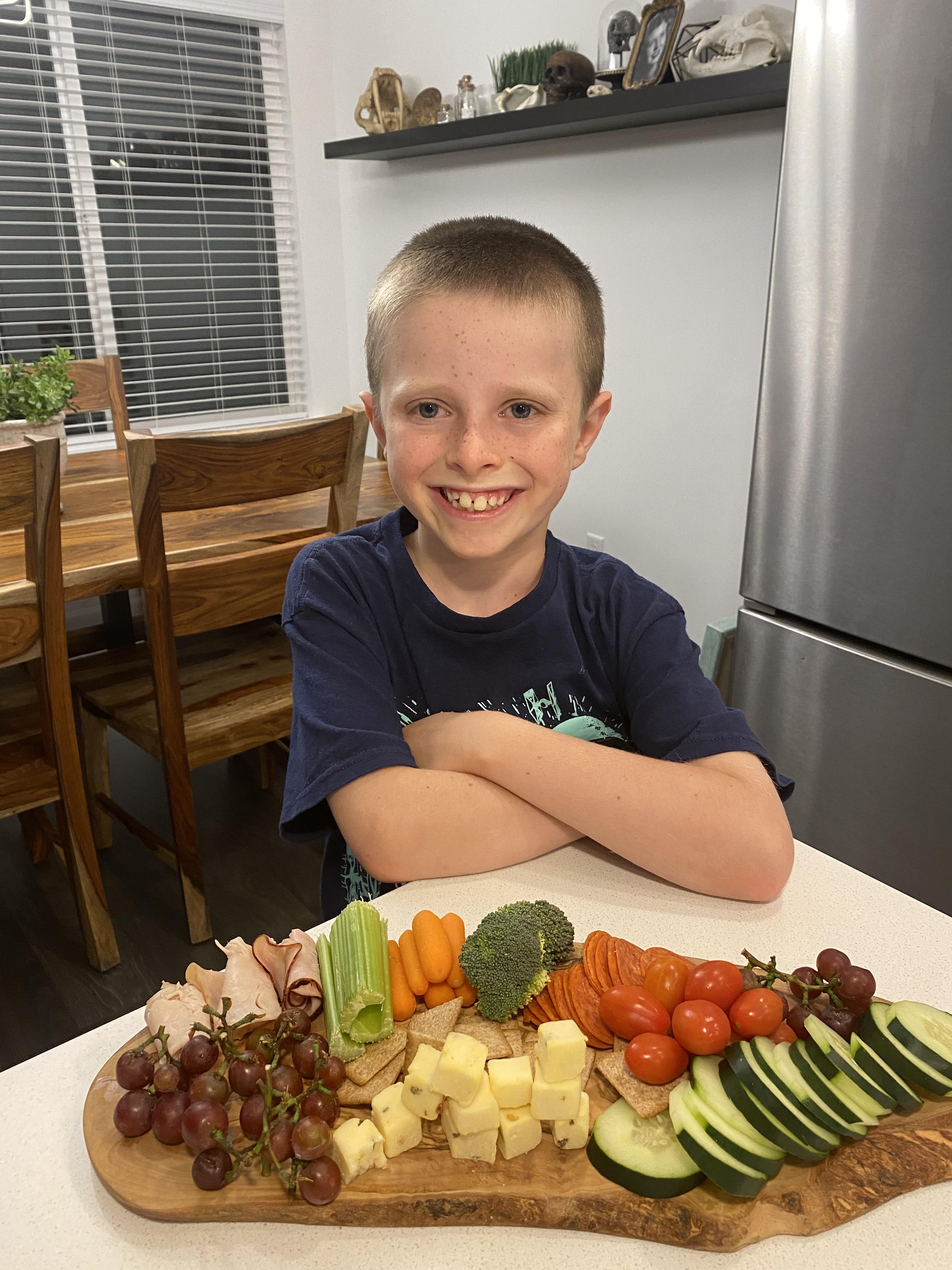 My 9yo made his first creation. | Scrolller