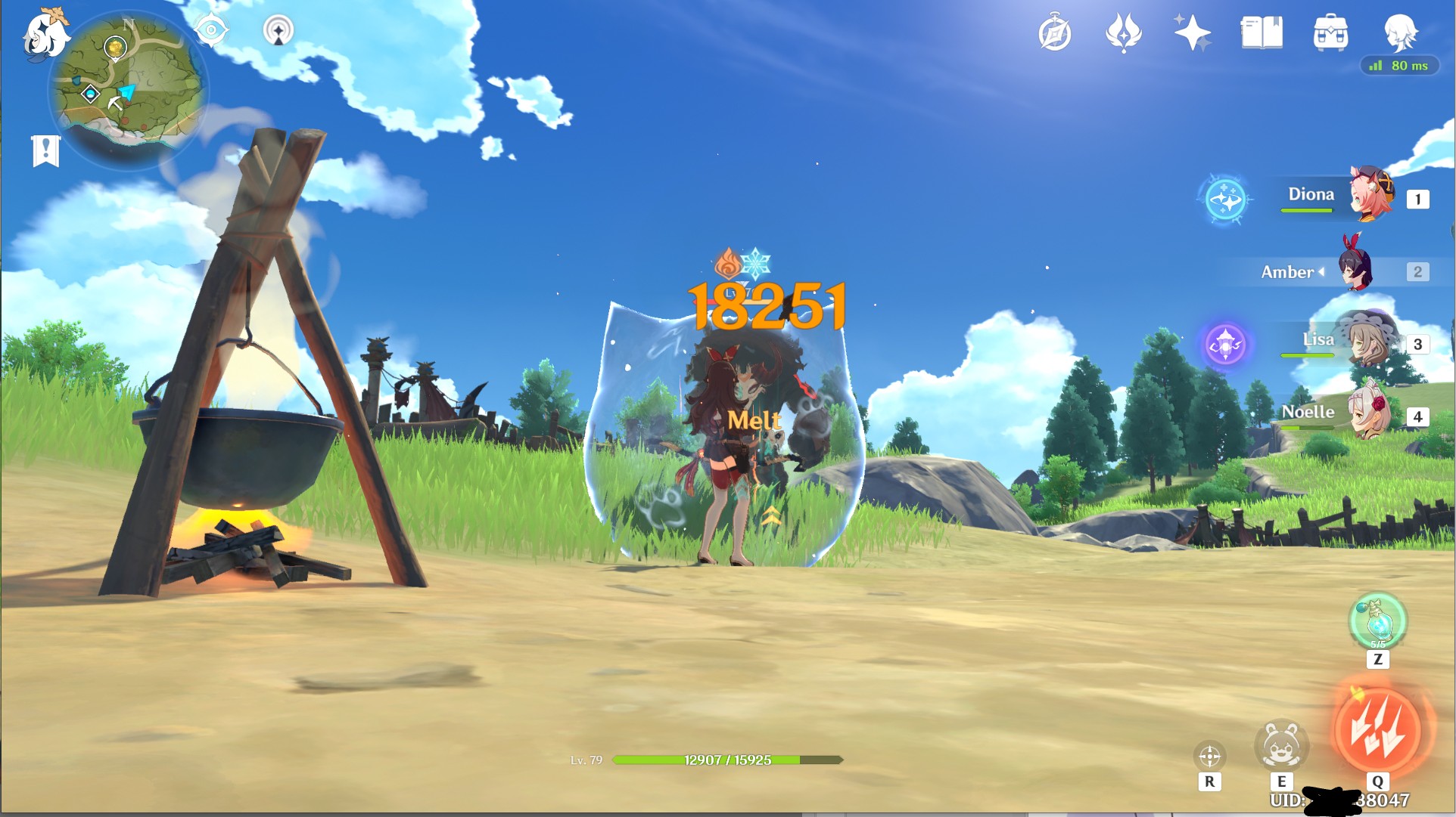 My Amber hits for 18k consistently now | Scrolller