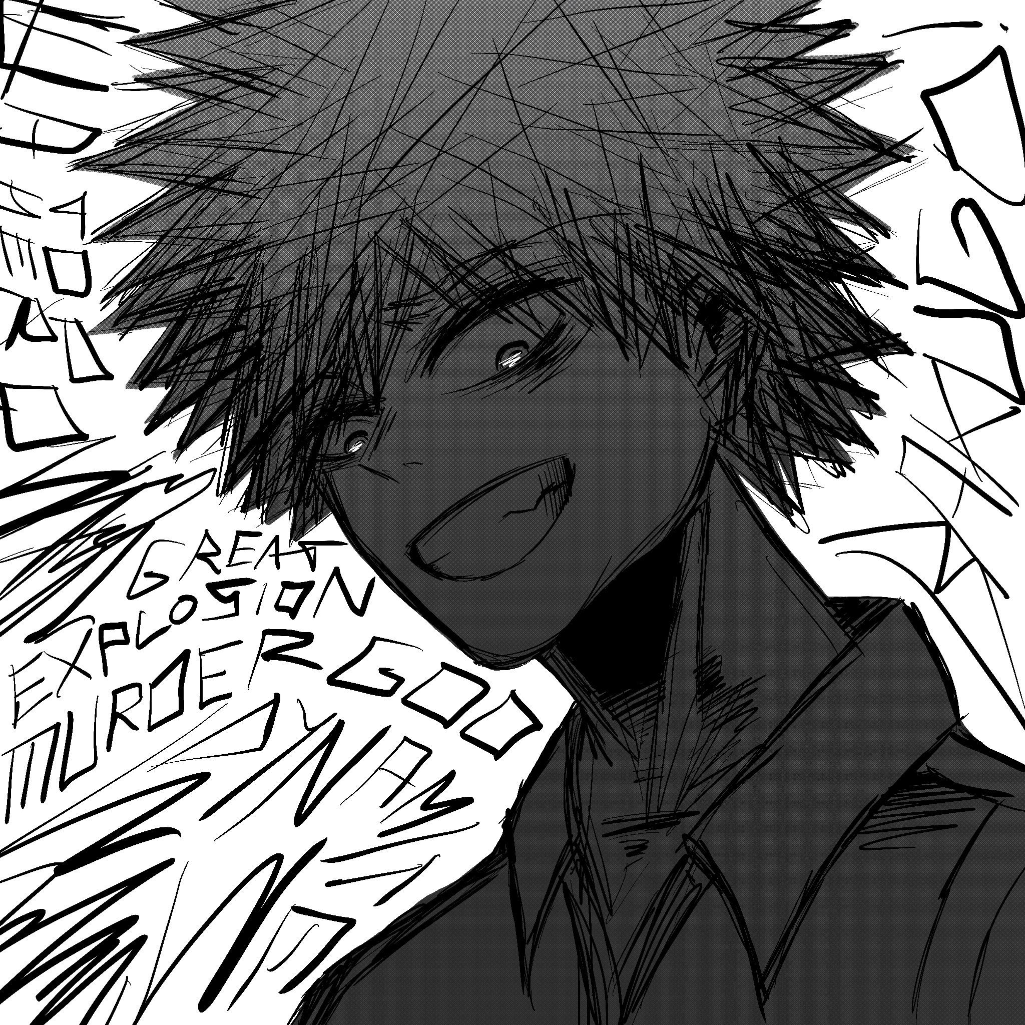 (My artwork) Everyone's favorite spikey haired hero! | Scrolller