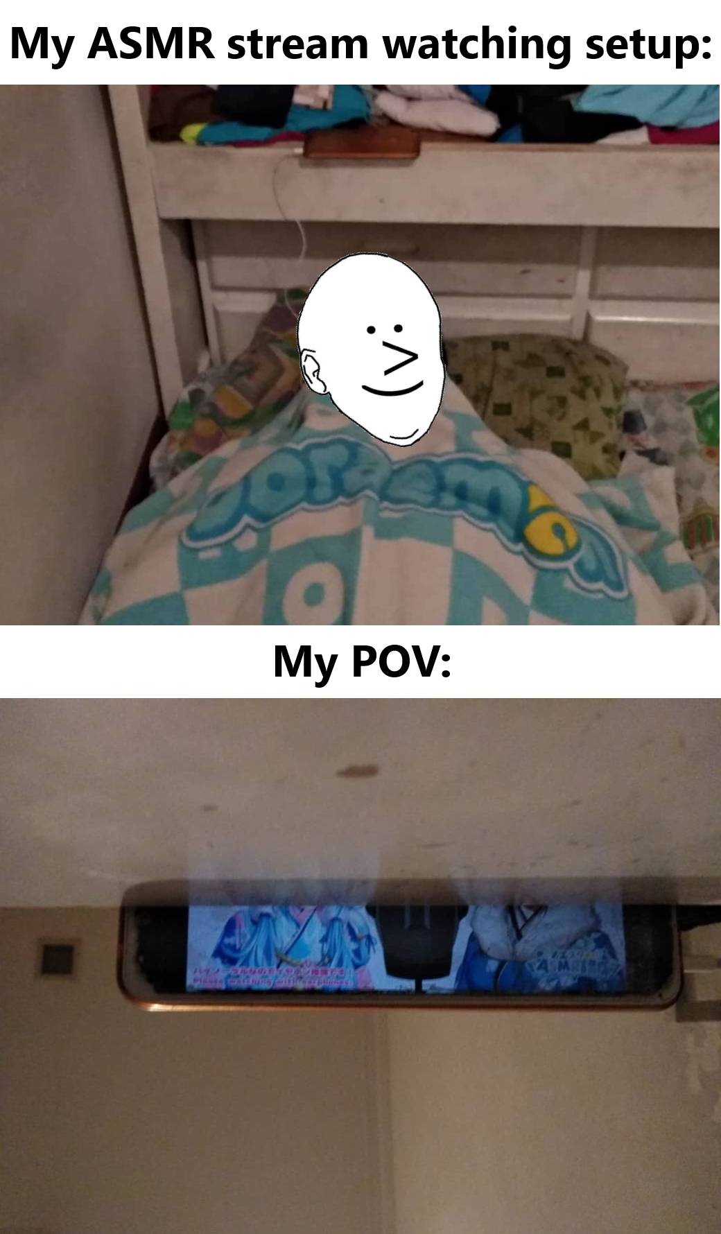 My ASMR Stream watching setup | Scrolller