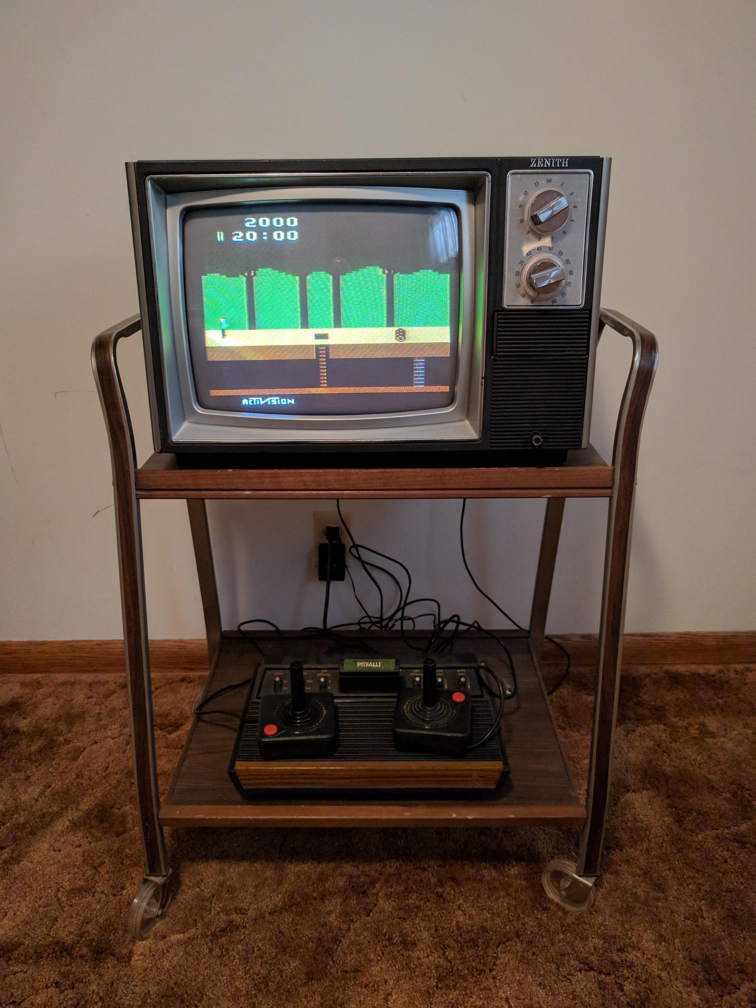 My Atari 2600 Setup. Just the basics. | Scrolller