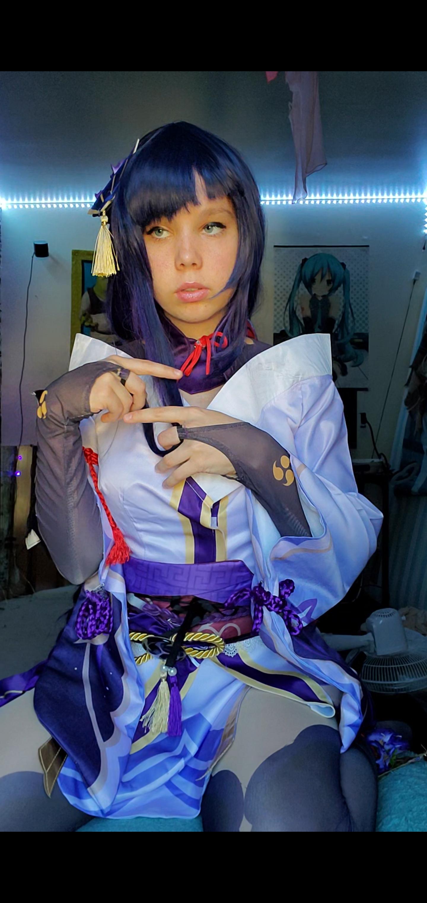 My baal cosplay from genshin impact | Scrolller