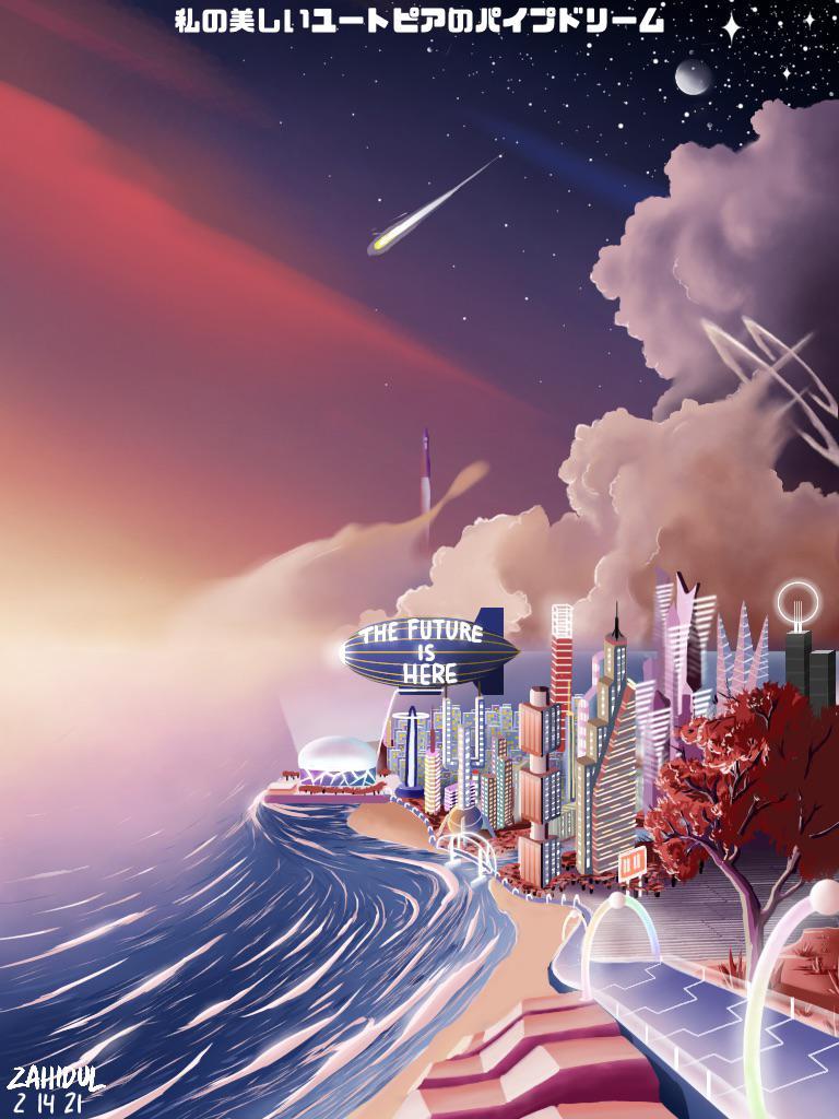 My Beautiful Utopian Pipe Dream by Me | Scrolller