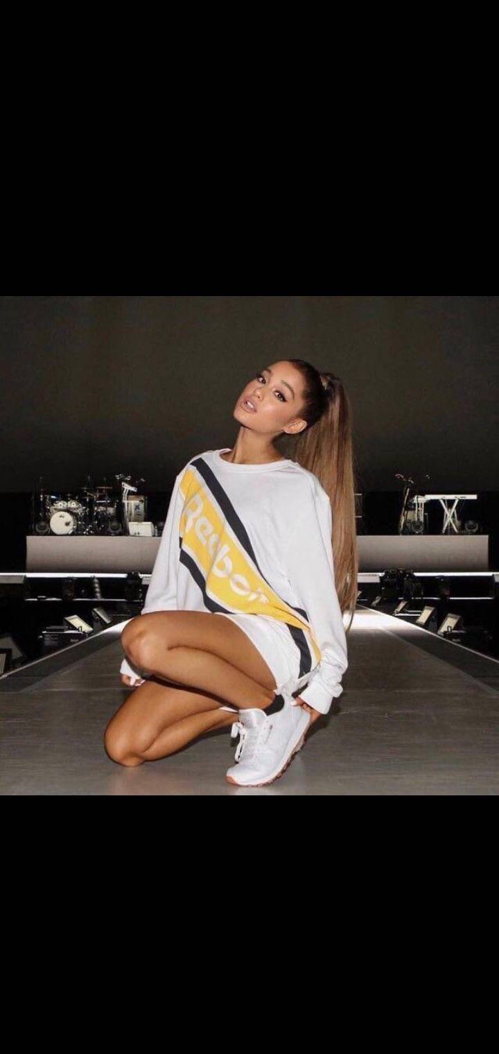 Ariana Grande gets my big 18 year old cock rock hard. I wanna bust a fat load on her pretty face ...