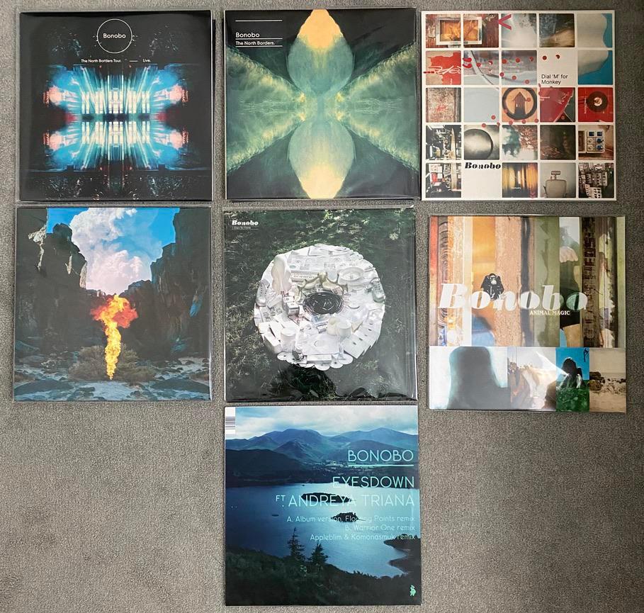 My Bonobo vinyl collection | Scrolller