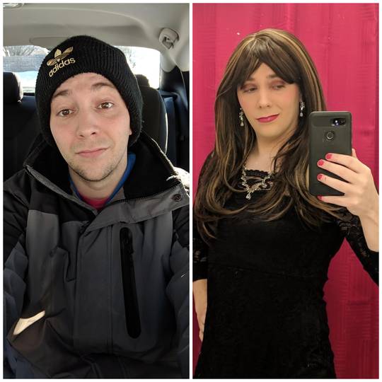 My boy to girl transformation | Scrolller