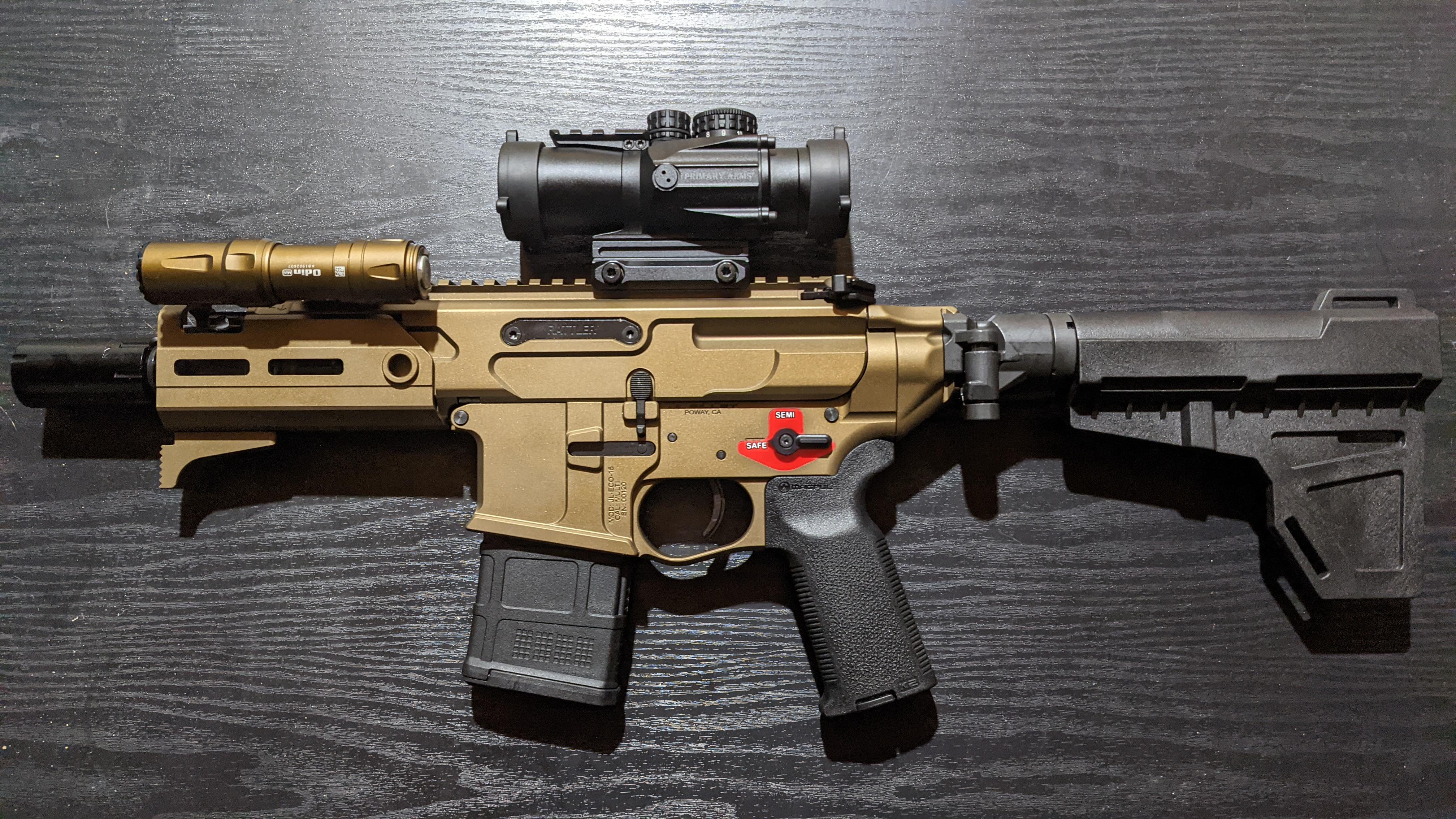My burnt bronze Sig Rattler | Scrolller