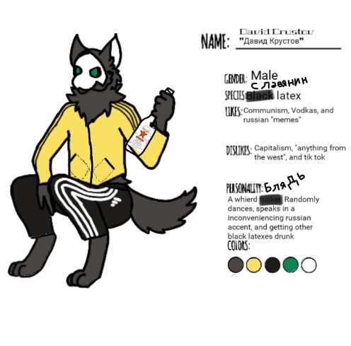 My changed oc/fursona | Scrolller