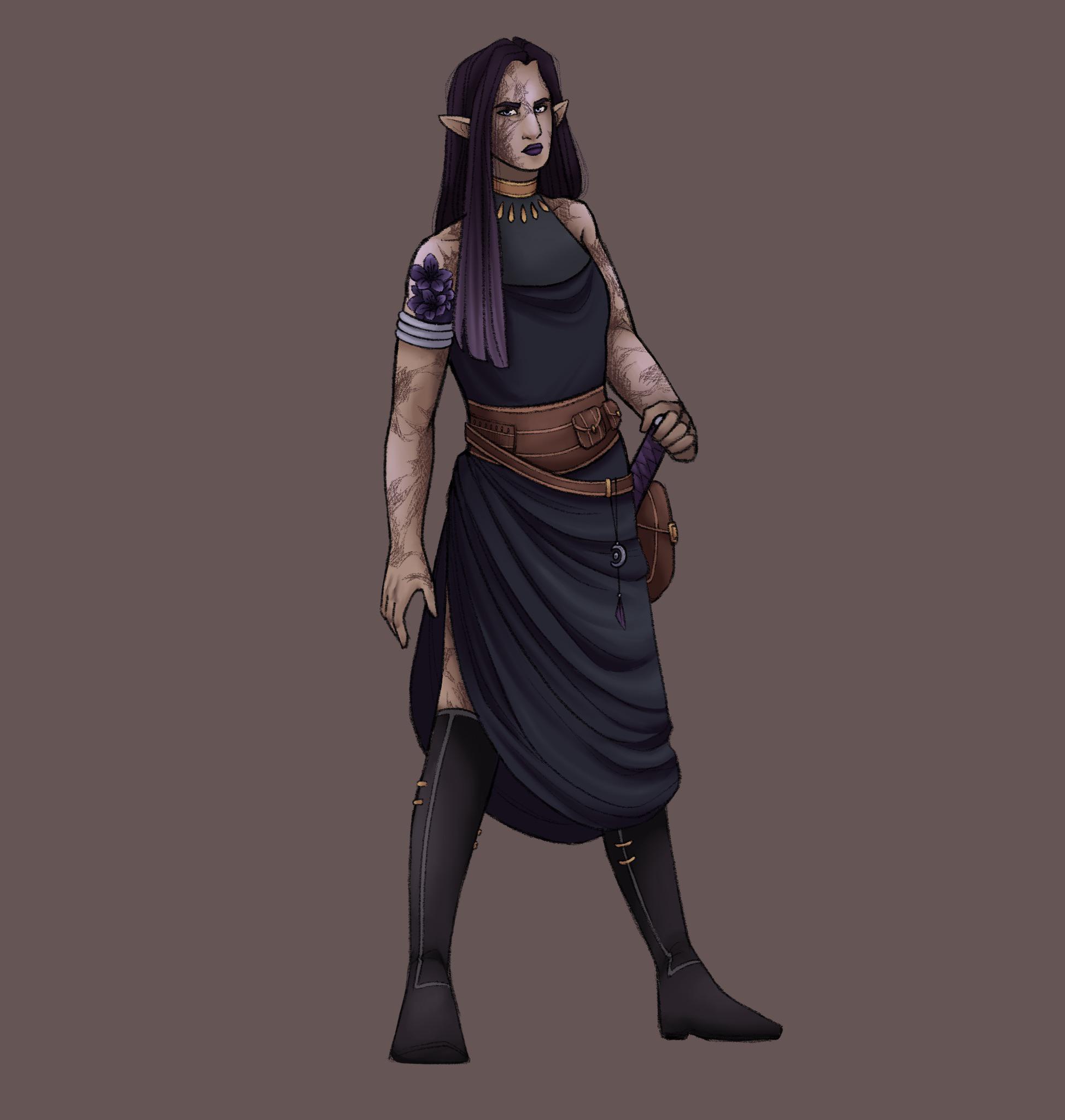 My Changeling cleric/ranger, Dahlia as one of his disguises | Scrolller