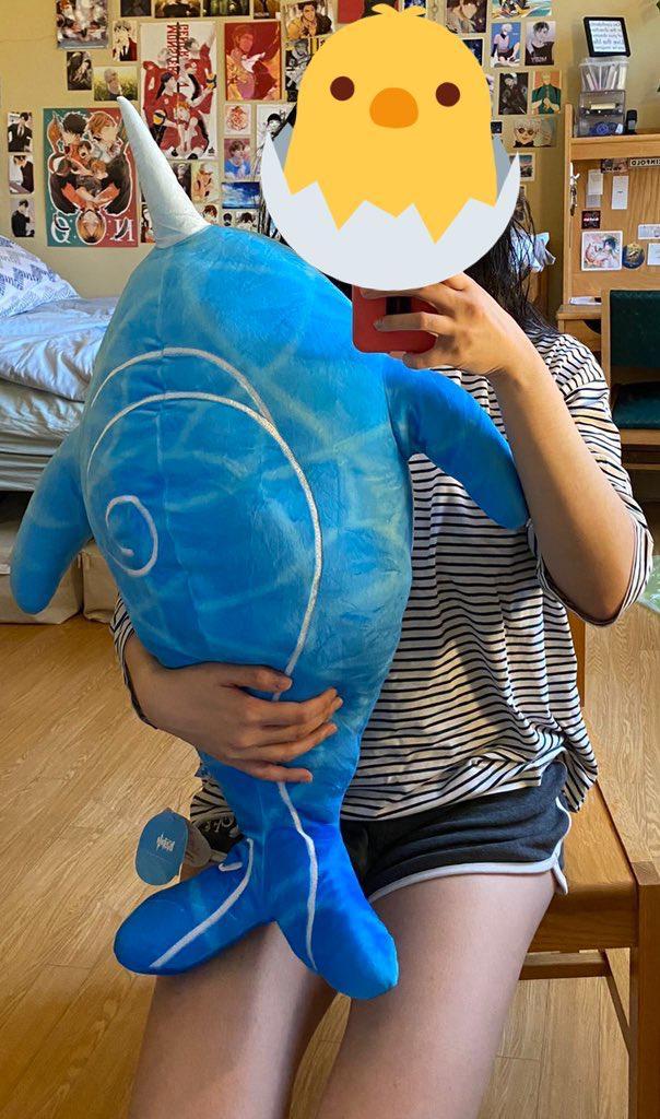 My Childe whale plush arrived and it's half my size | Scrolller