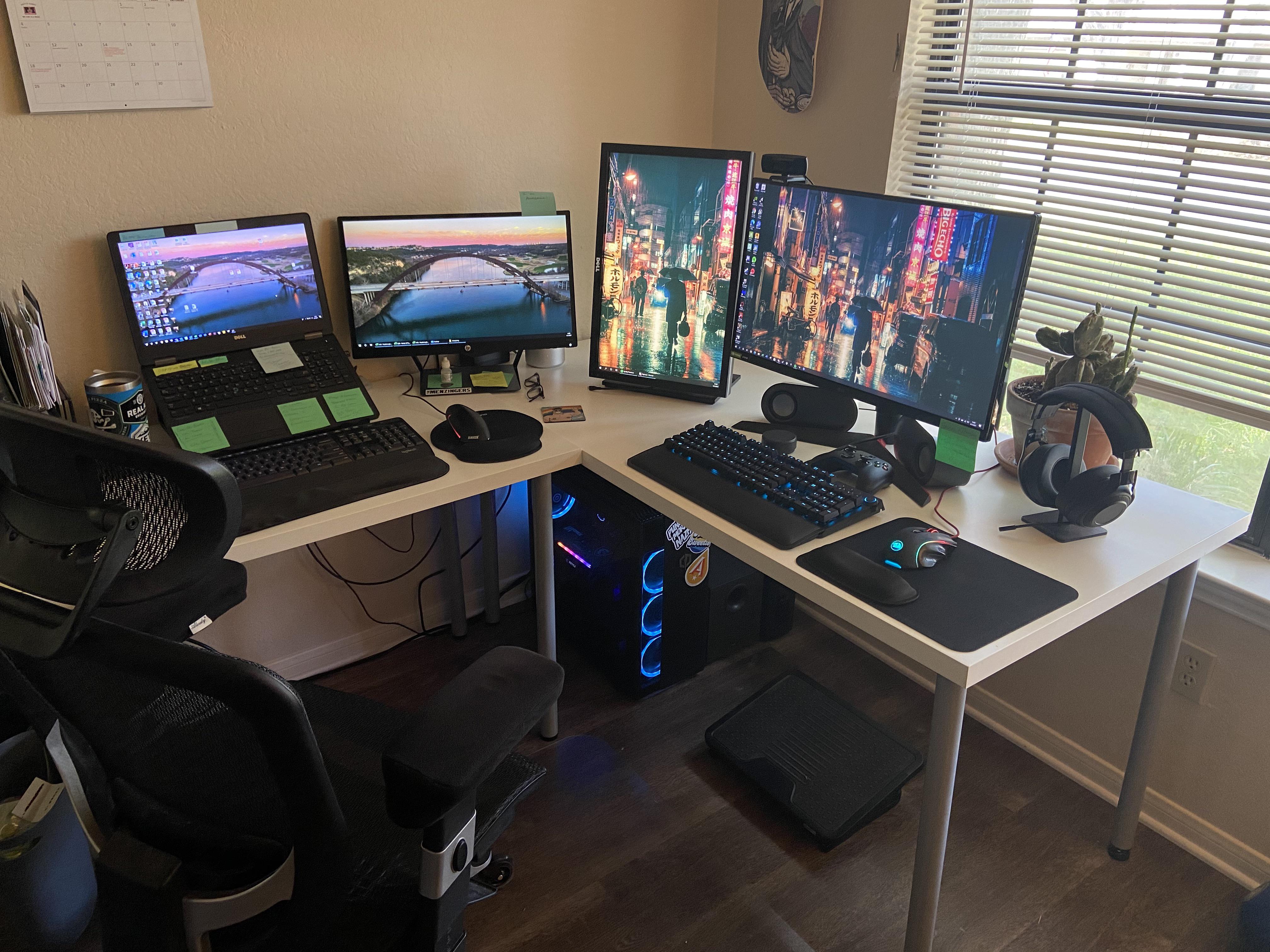 My combined work and play setup! | Scrolller