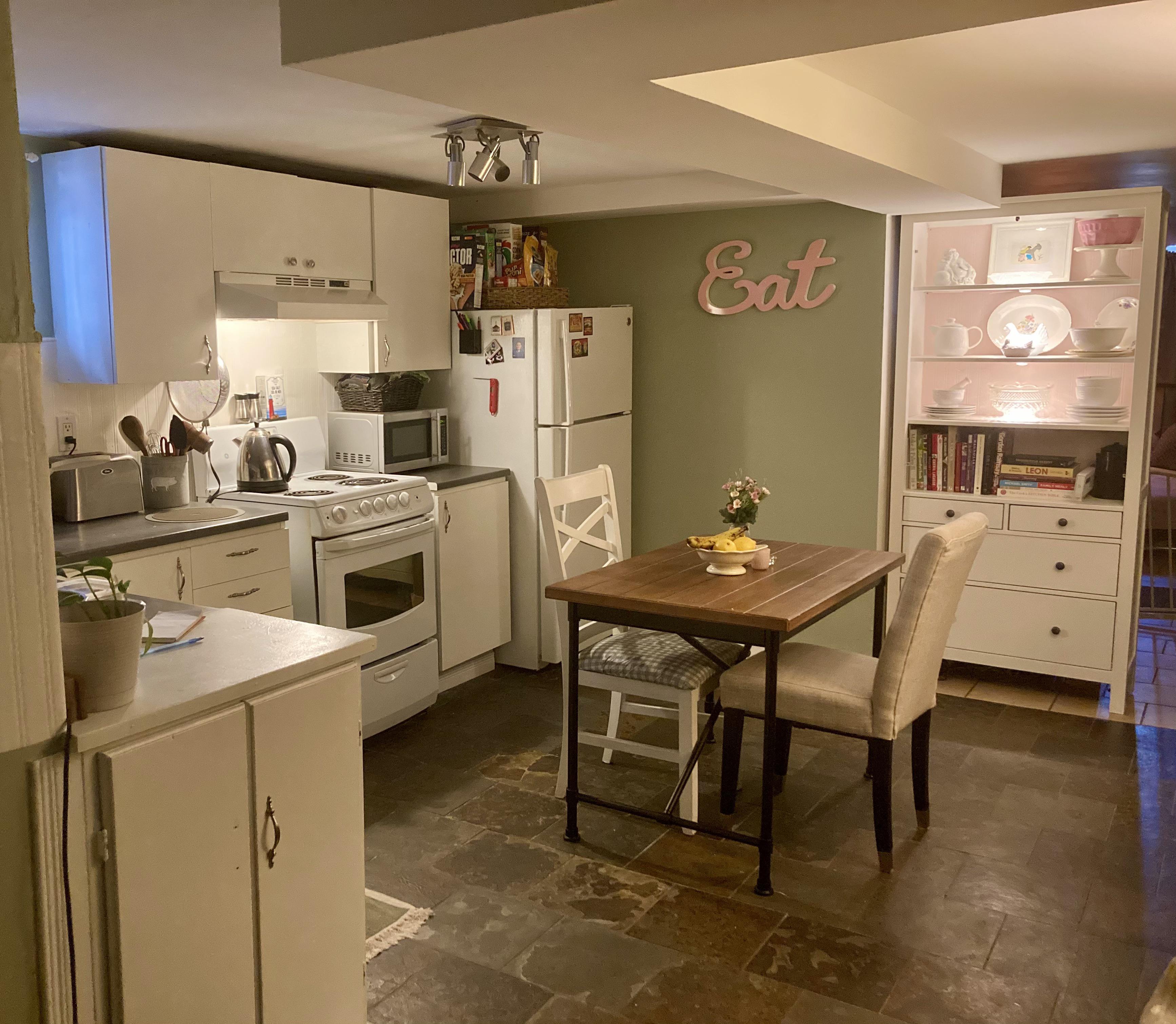 My cozy basement apartment kitchen | Scrolller