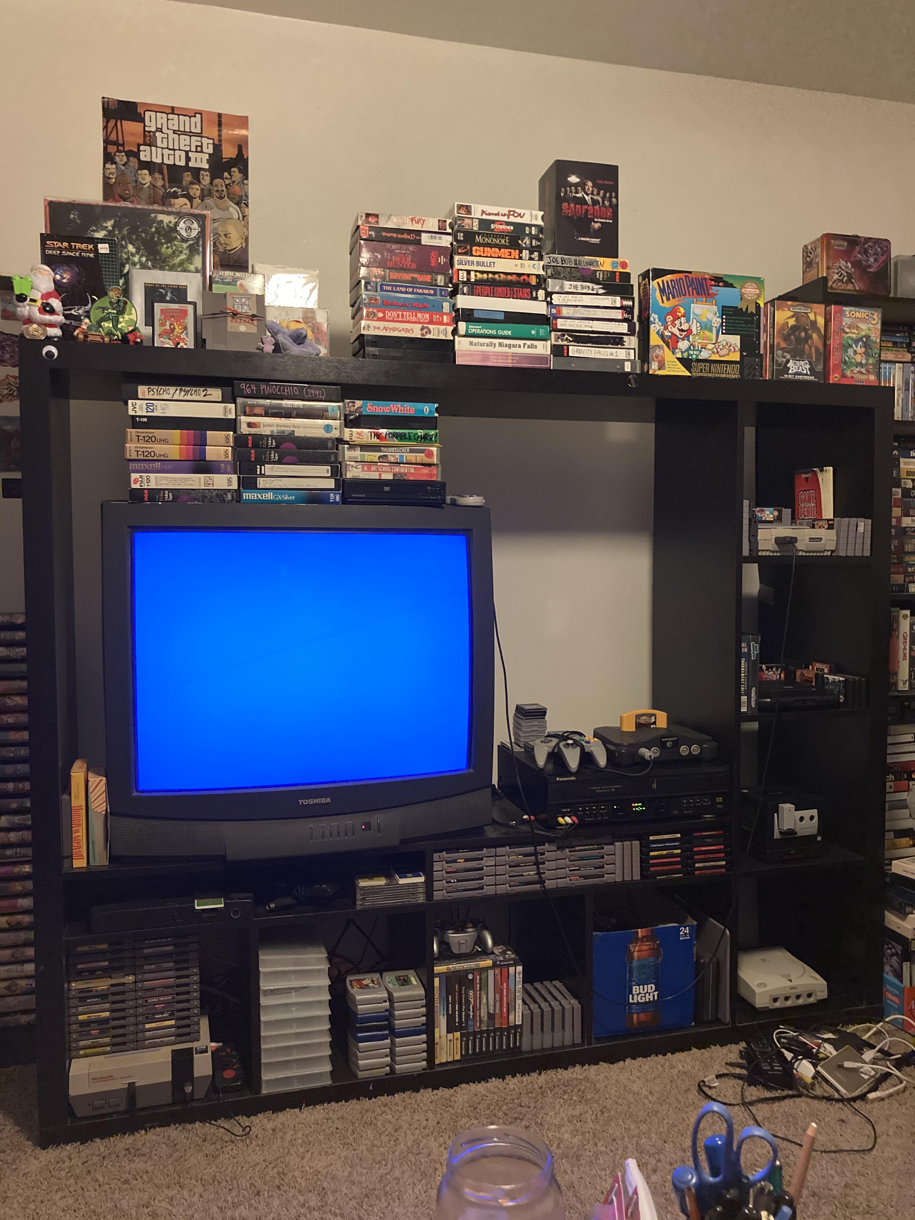 My current bedroom/game room setup | Scrolller