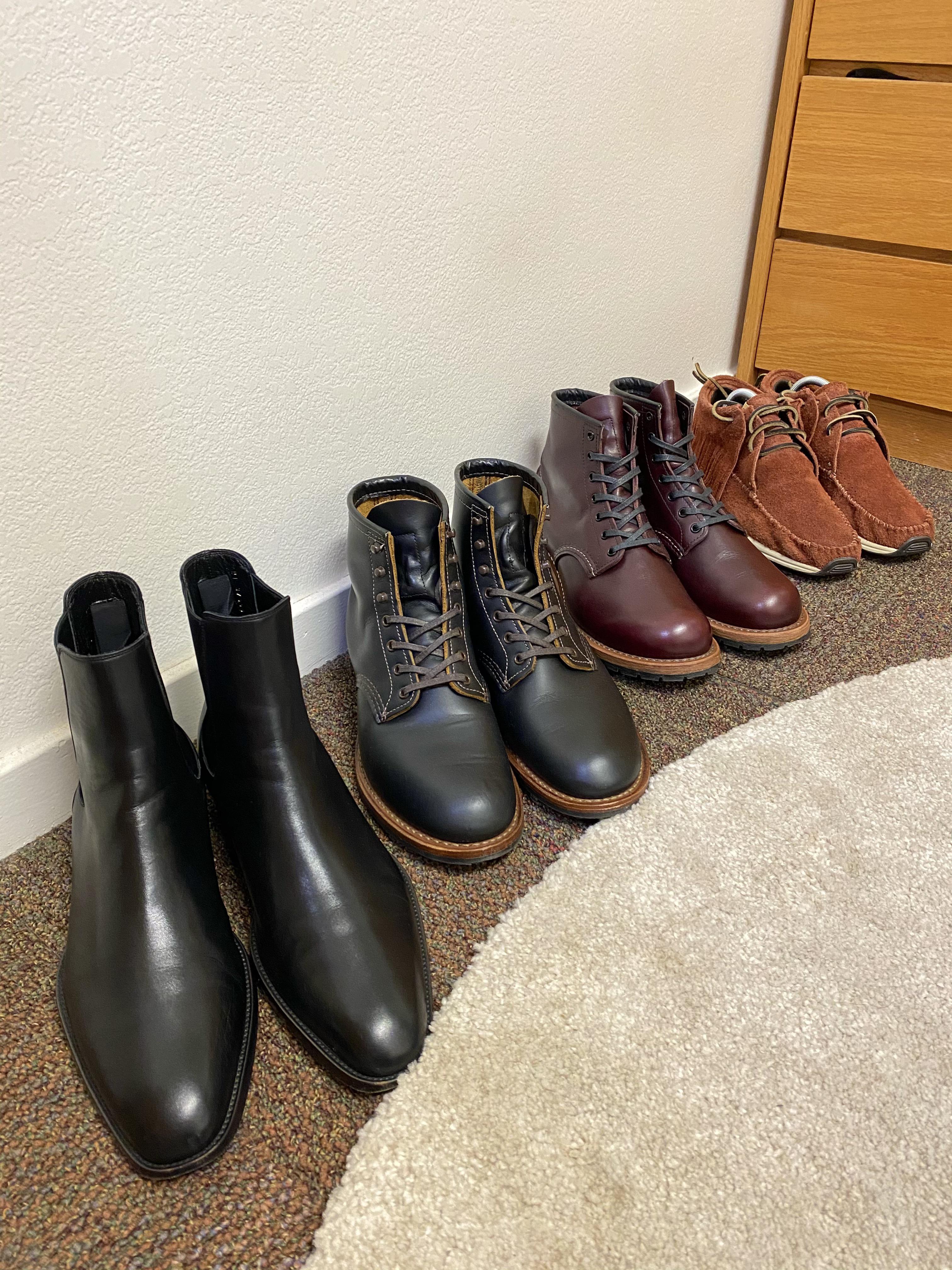 My current boot/moccasin collection | Scrolller