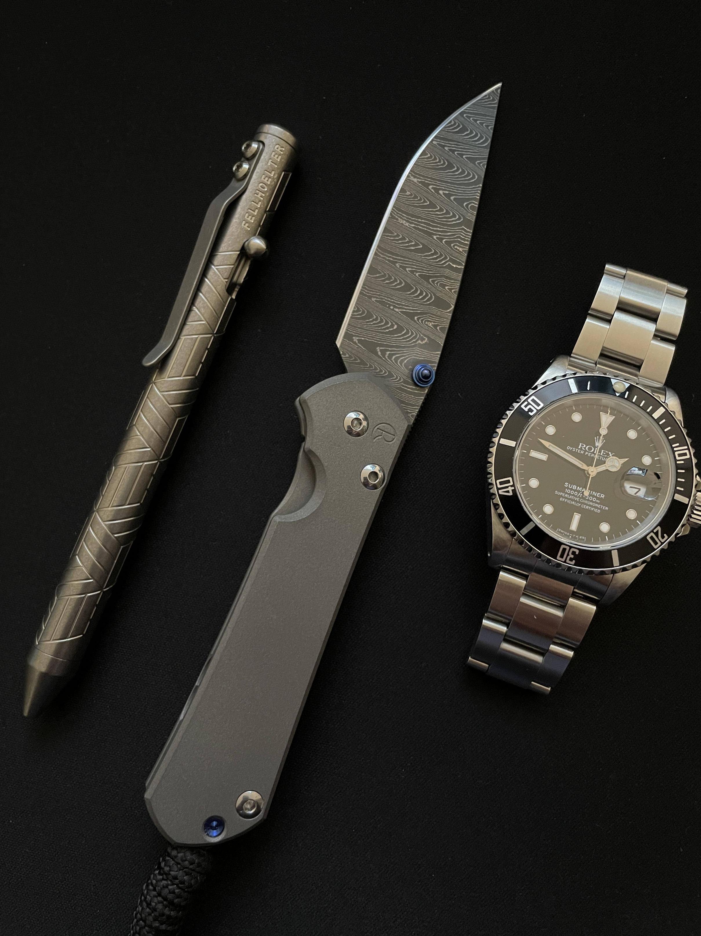 My current EDC - Fellhoelter, CRK, Submariner | Scrolller