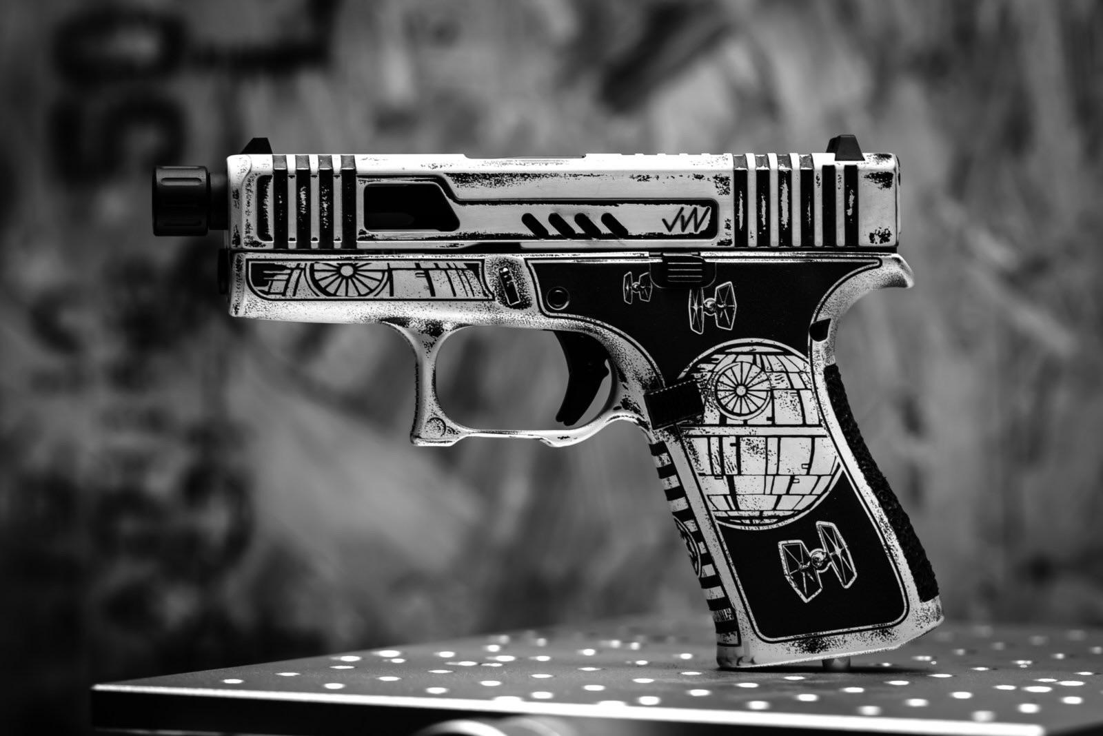 My custom Stormtrooper Glock 43x | Scrolller