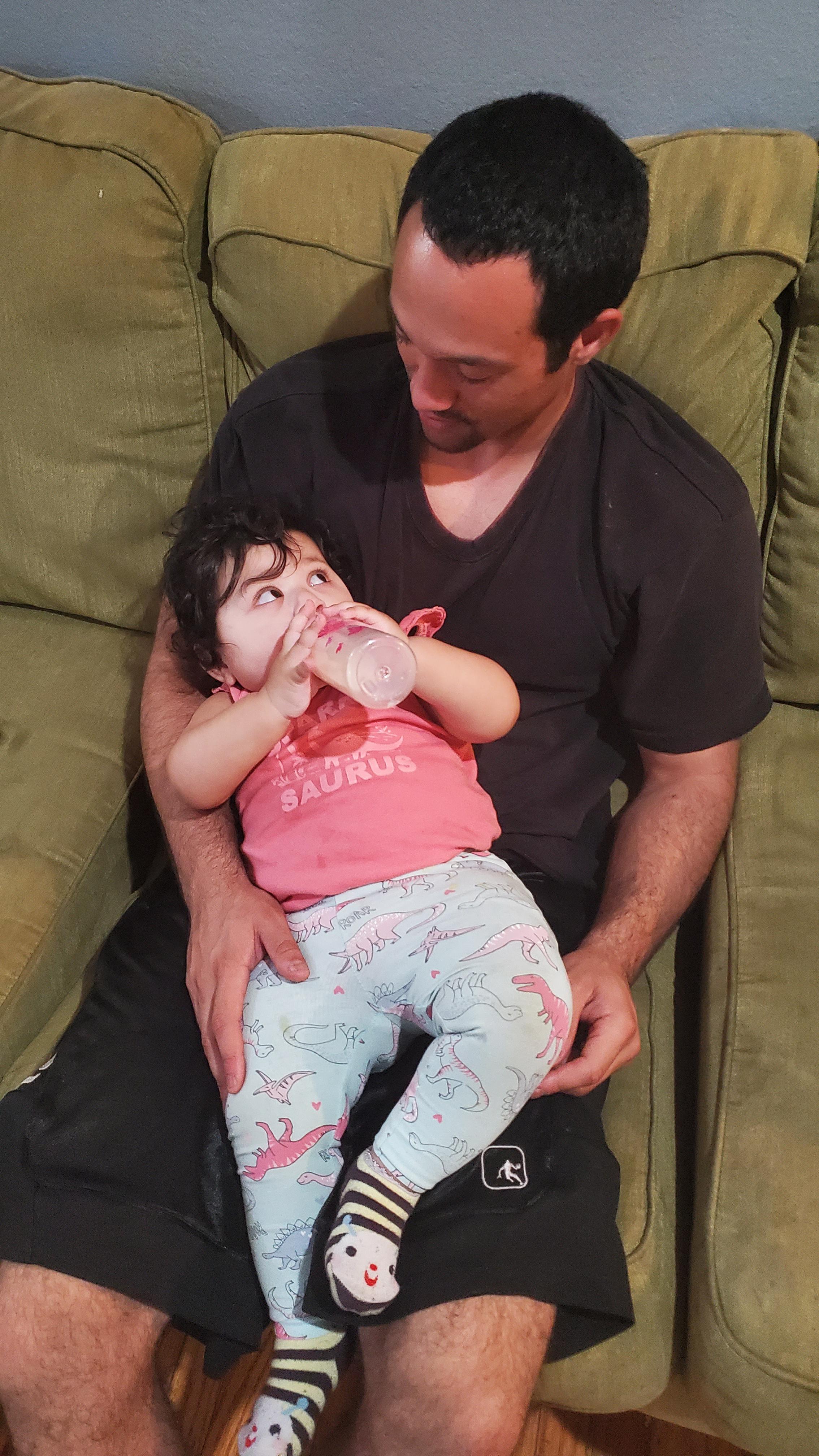 My daughter mirin her uncle | Scrolller