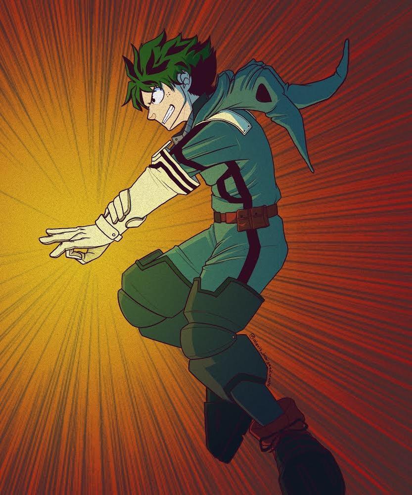 My deku fan art | Scrolller