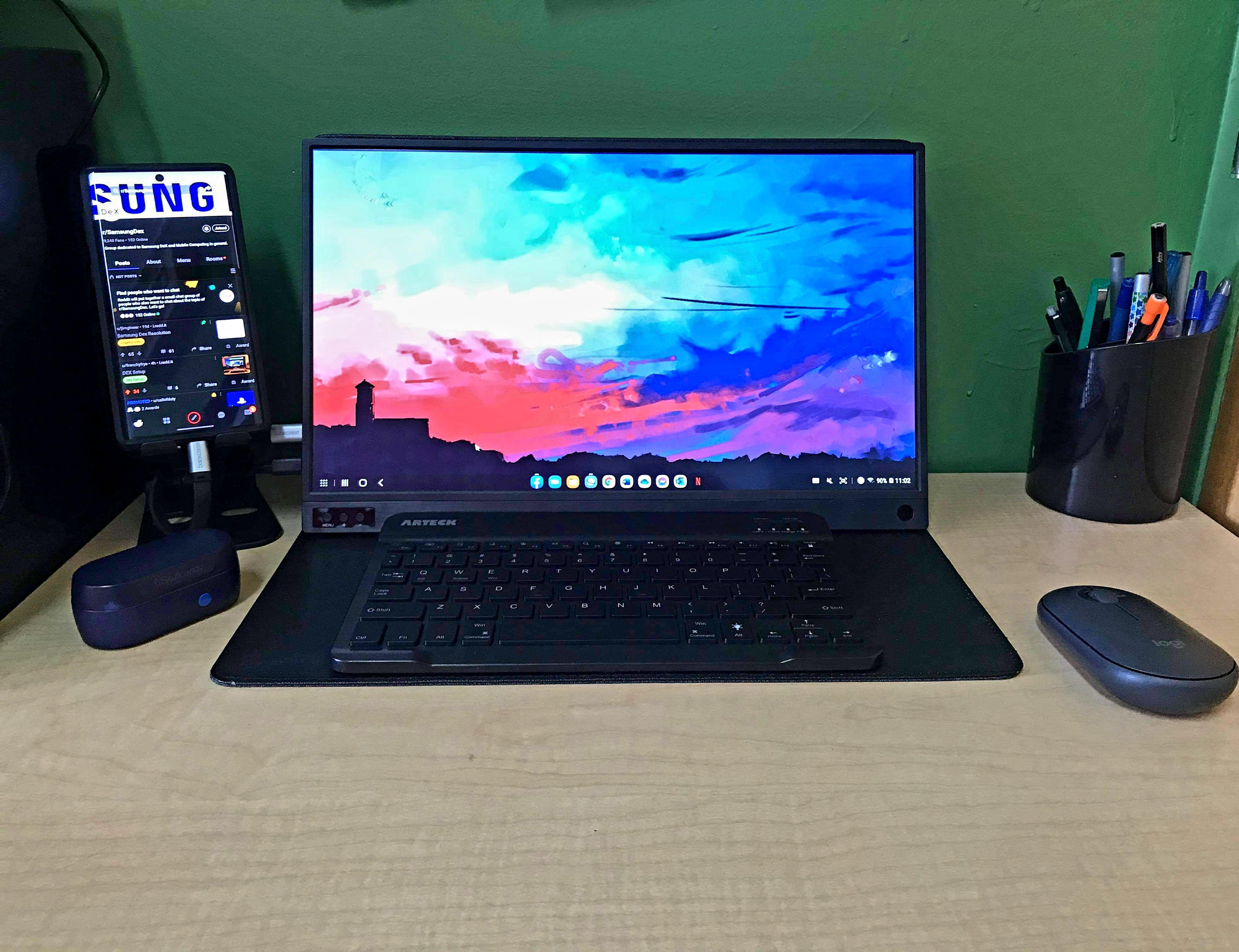 My Dex setup at work | Scrolller