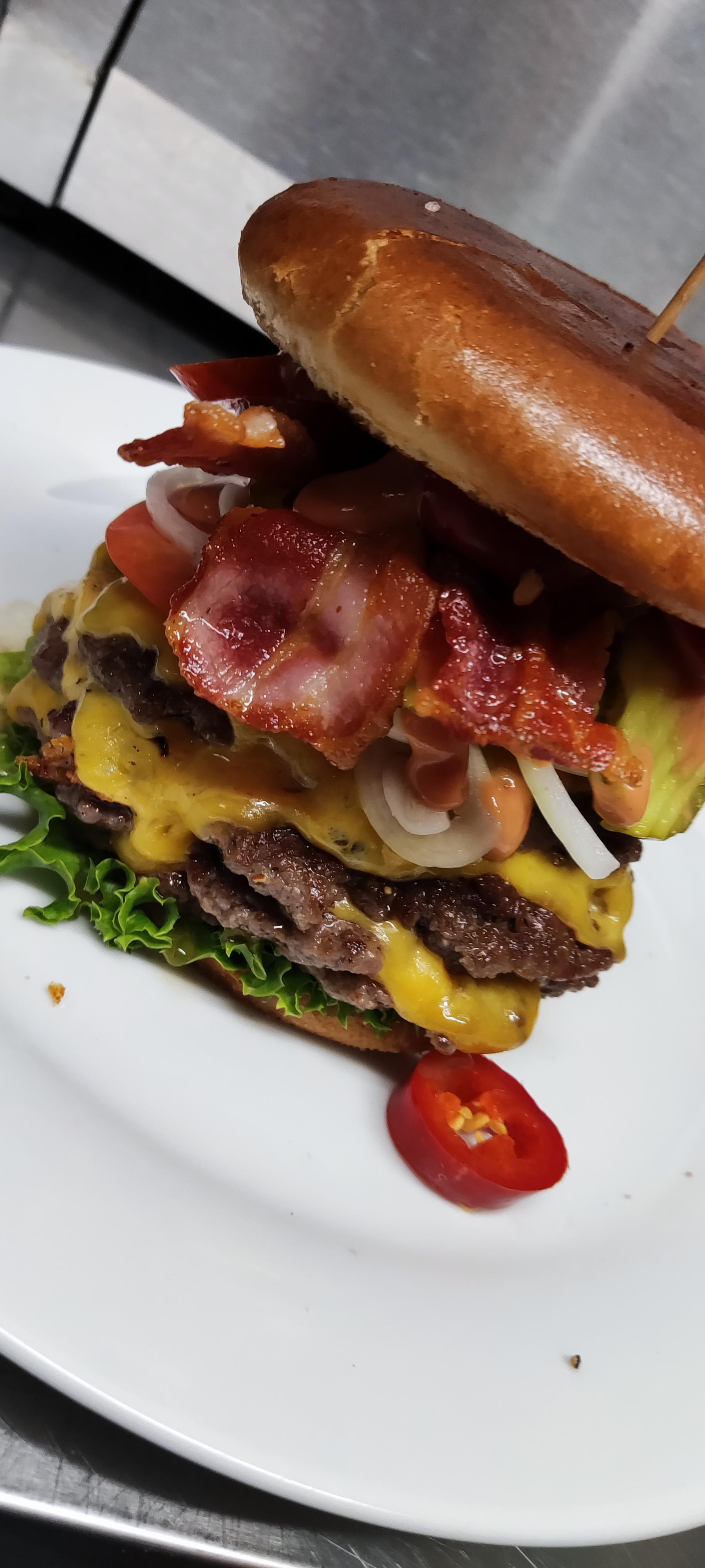 My Double Smashed Burger, got a really good sleep after eating that ...