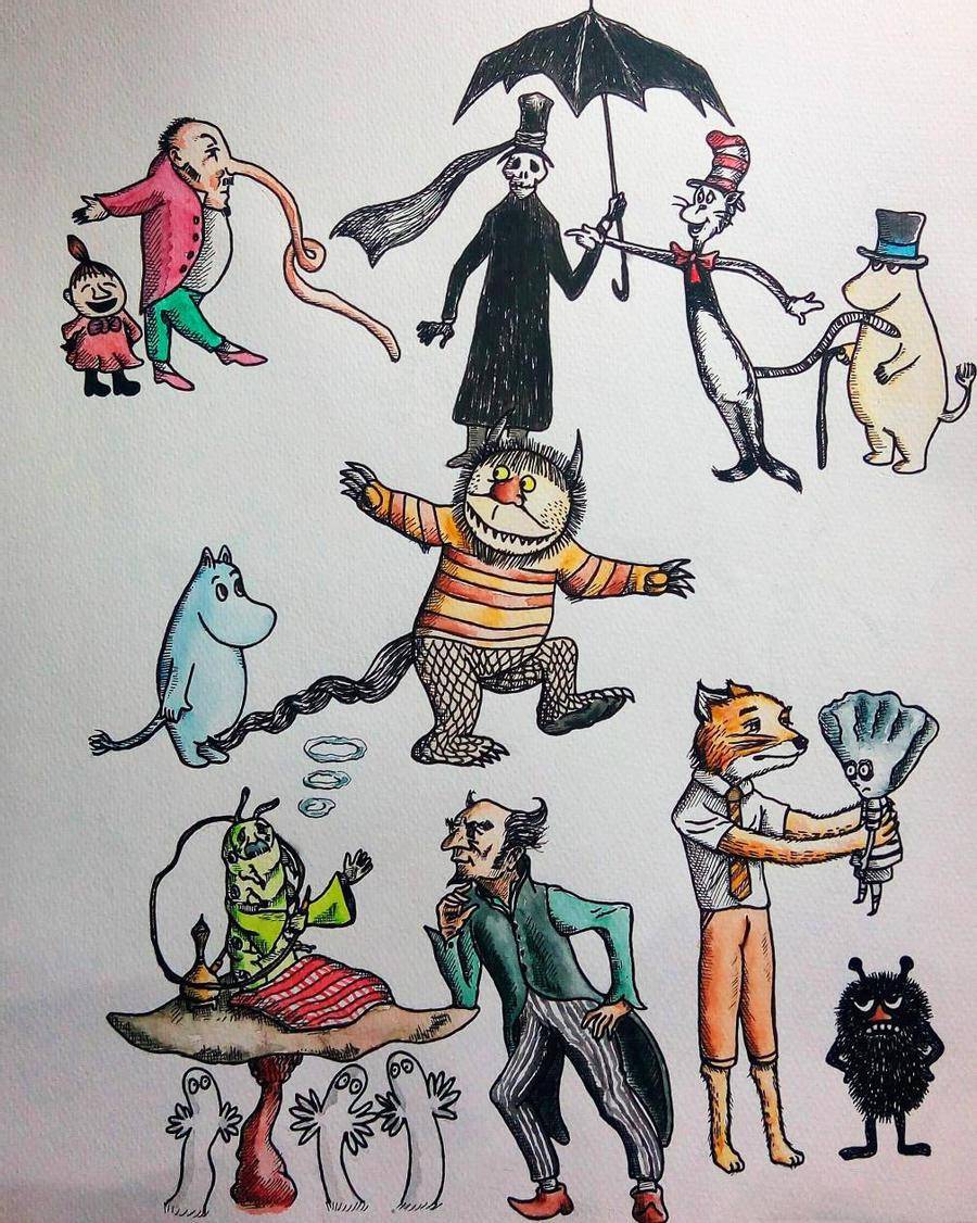 my drawing back in 2018 | Scrolller