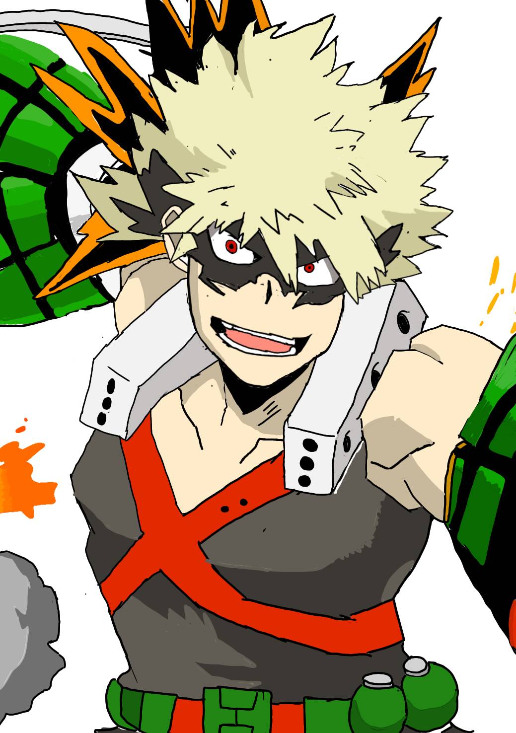 My Drawing of Katsuki Bakugo | Scrolller