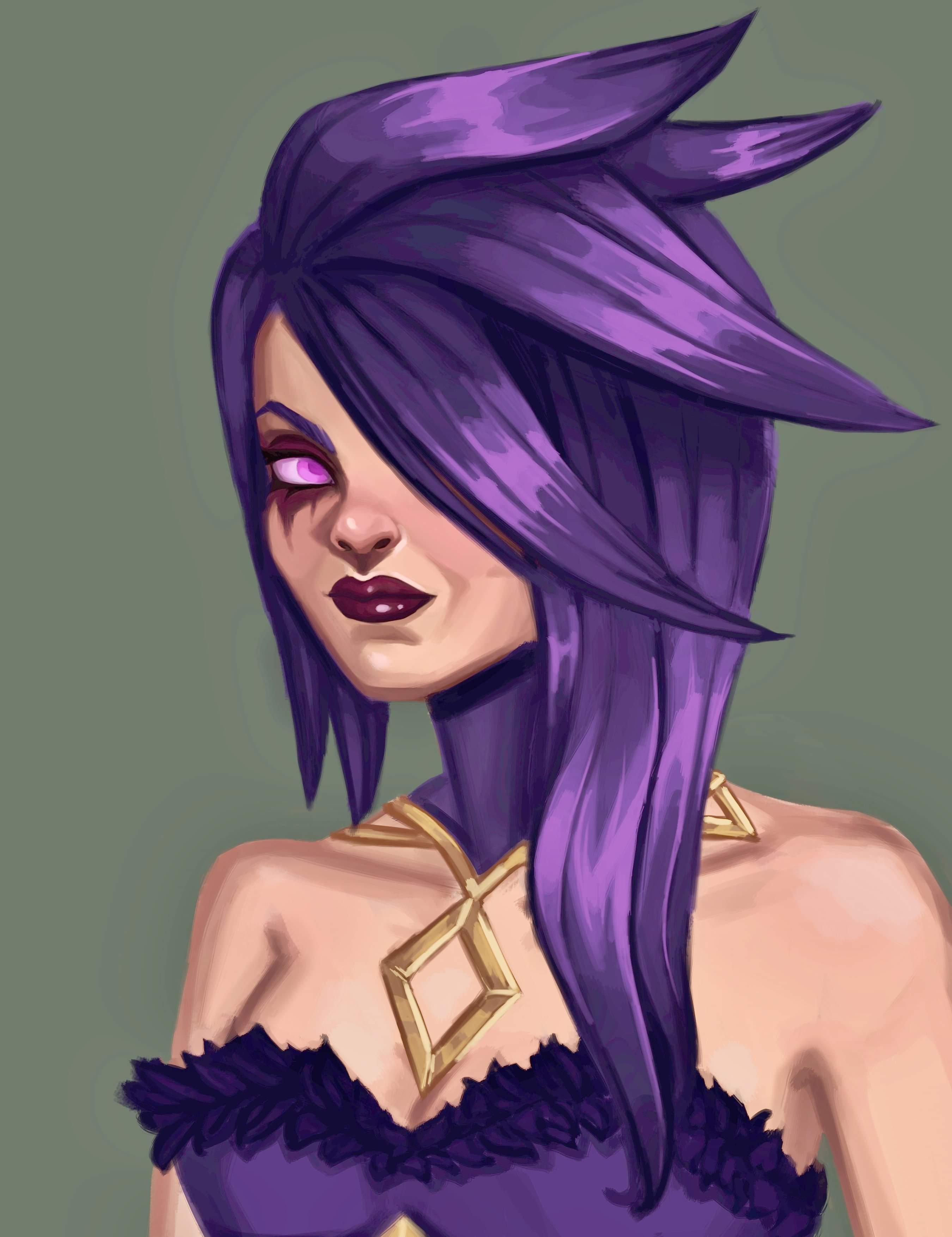 My drawing of Morgana | Scrolller